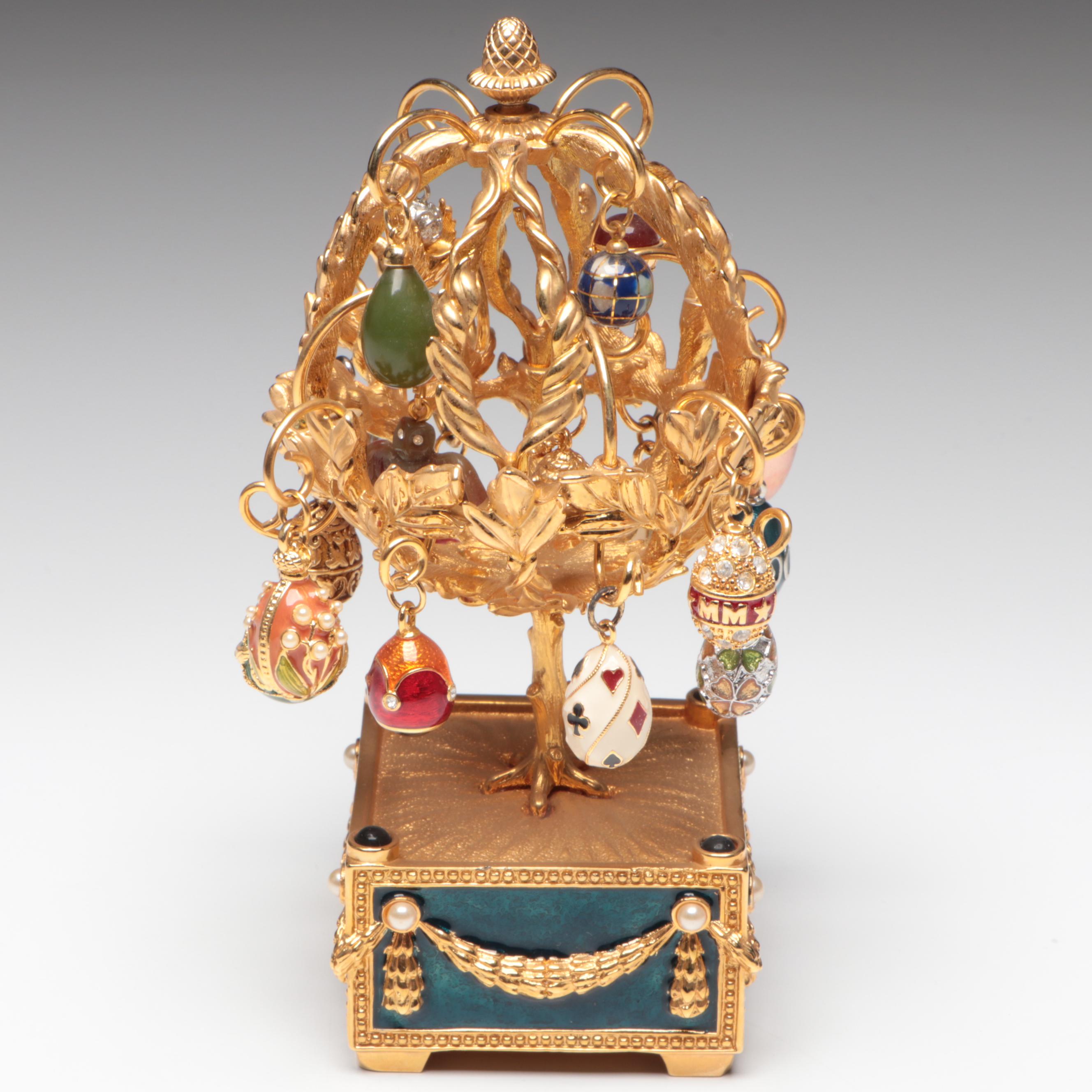 Joan Rivers Fabergé Classics Collection Charm Topiary | EBTH