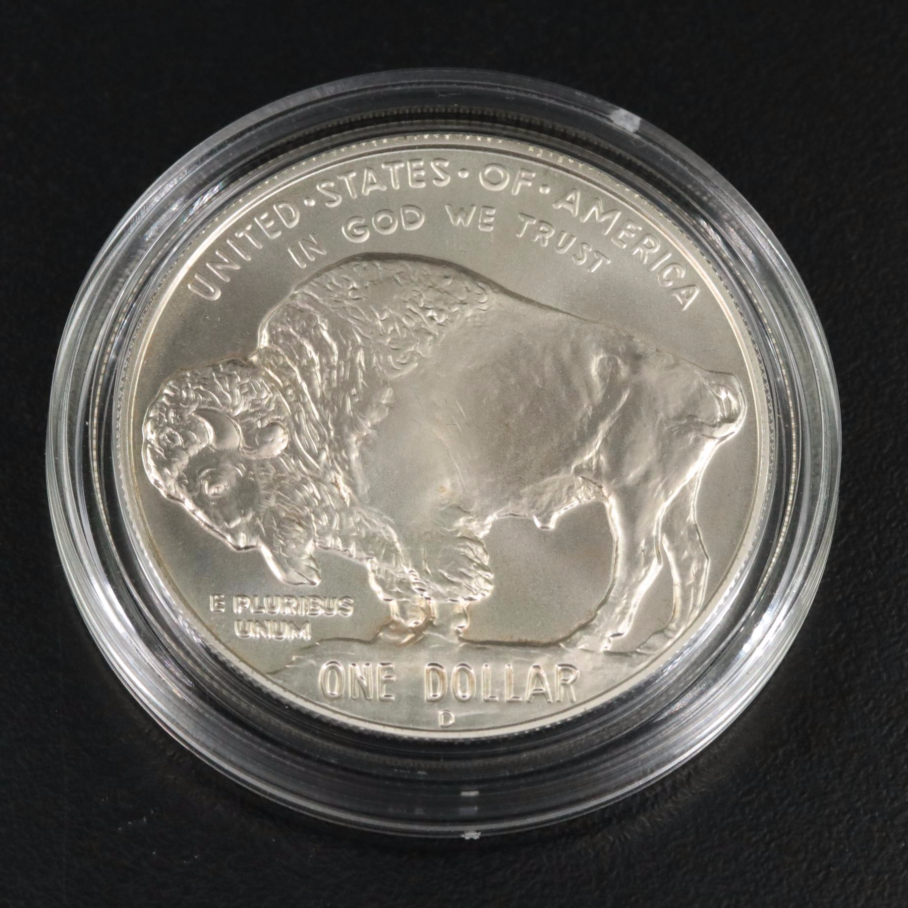 Two-Coin 2001 American Buffalo Commemorative Silver Dollar Set | EBTH
