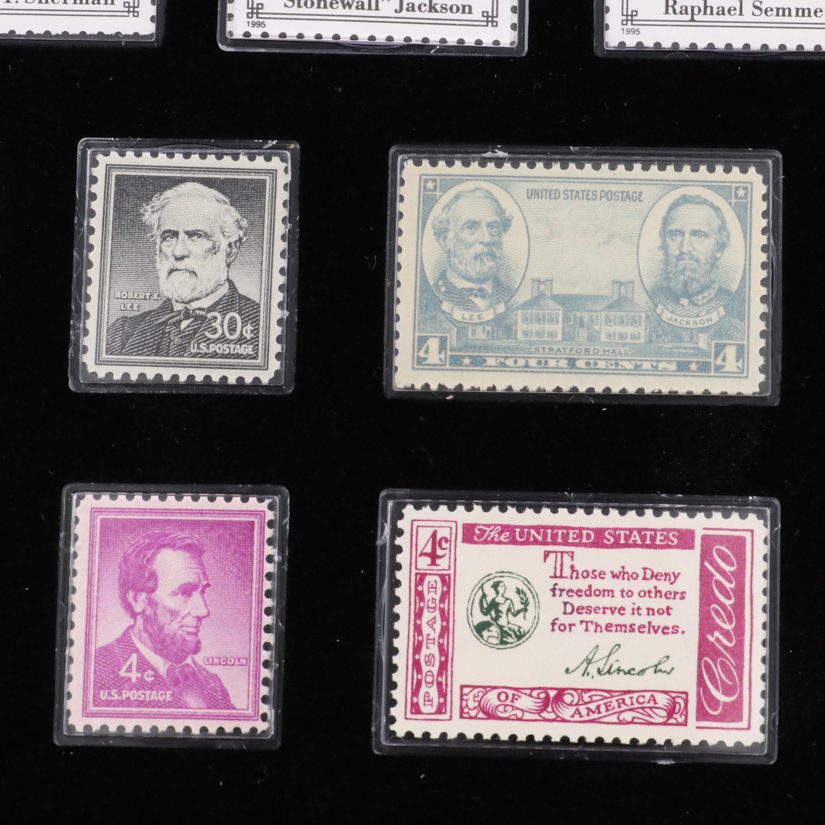 Collection of Mint U.S. Civil War Postage Stamps | Everything But The House
