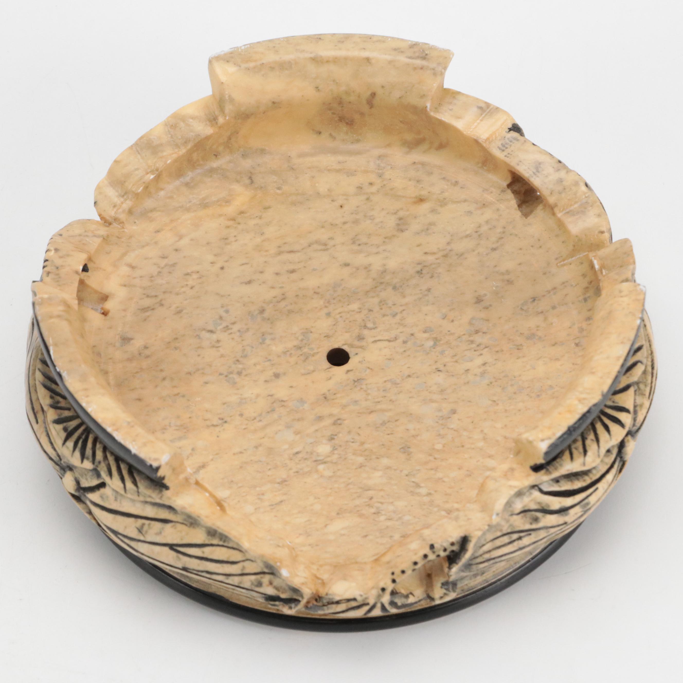 Chinese Carved Soapstone Cricket Cage | EBTH