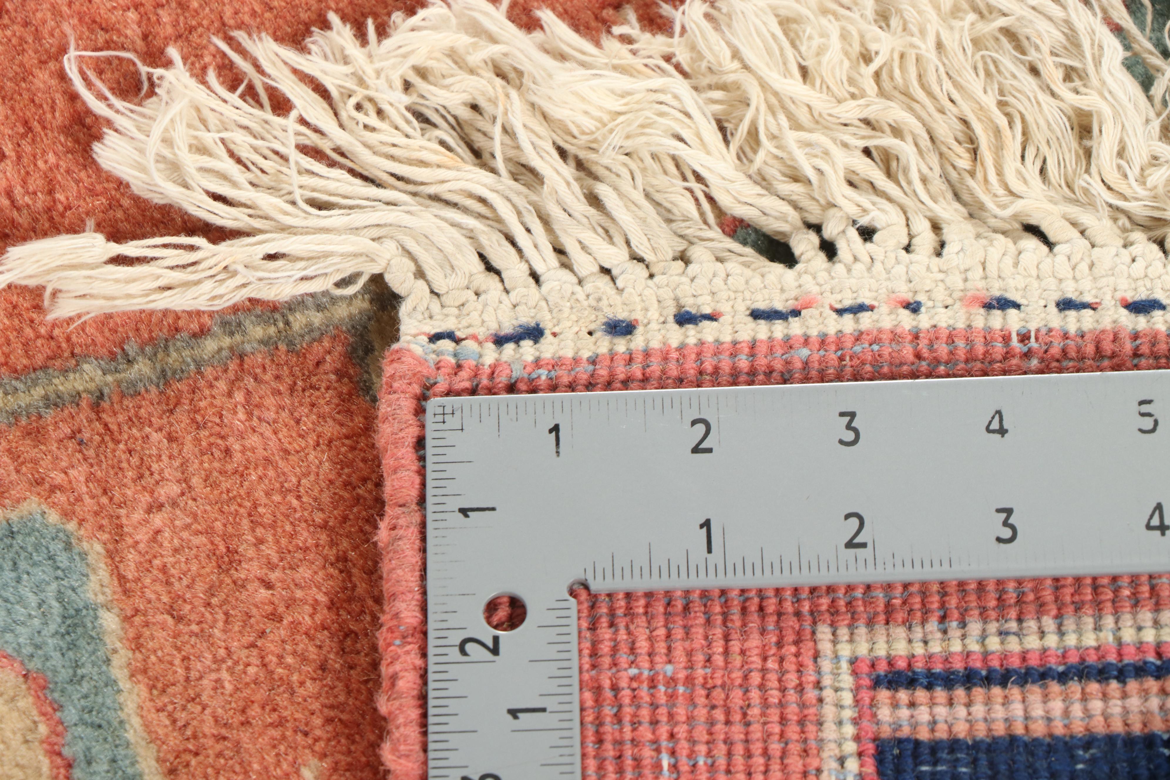 9'11 x 14'4 Hand-Knotted Romano-Persian Heriz Style Room Sized Rug | EBTH