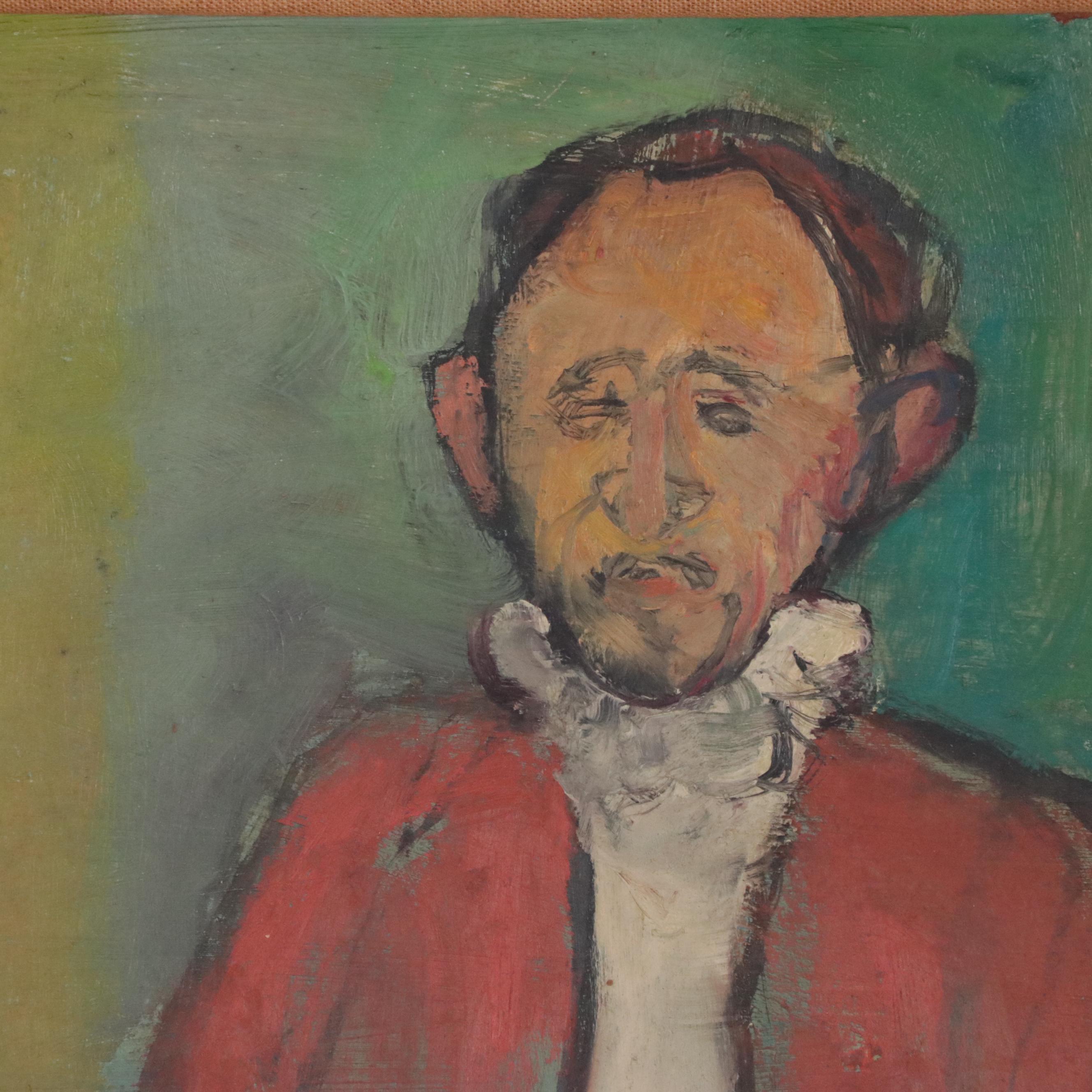 Henry Botkin Oil Painting Portrait of a Man, 20th Century | EBTH