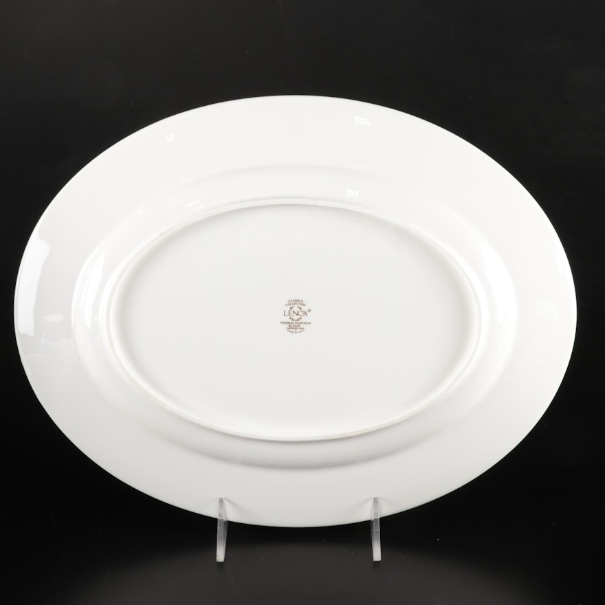 Lenox Federal Platinum Bone China Dinnerware Ebth