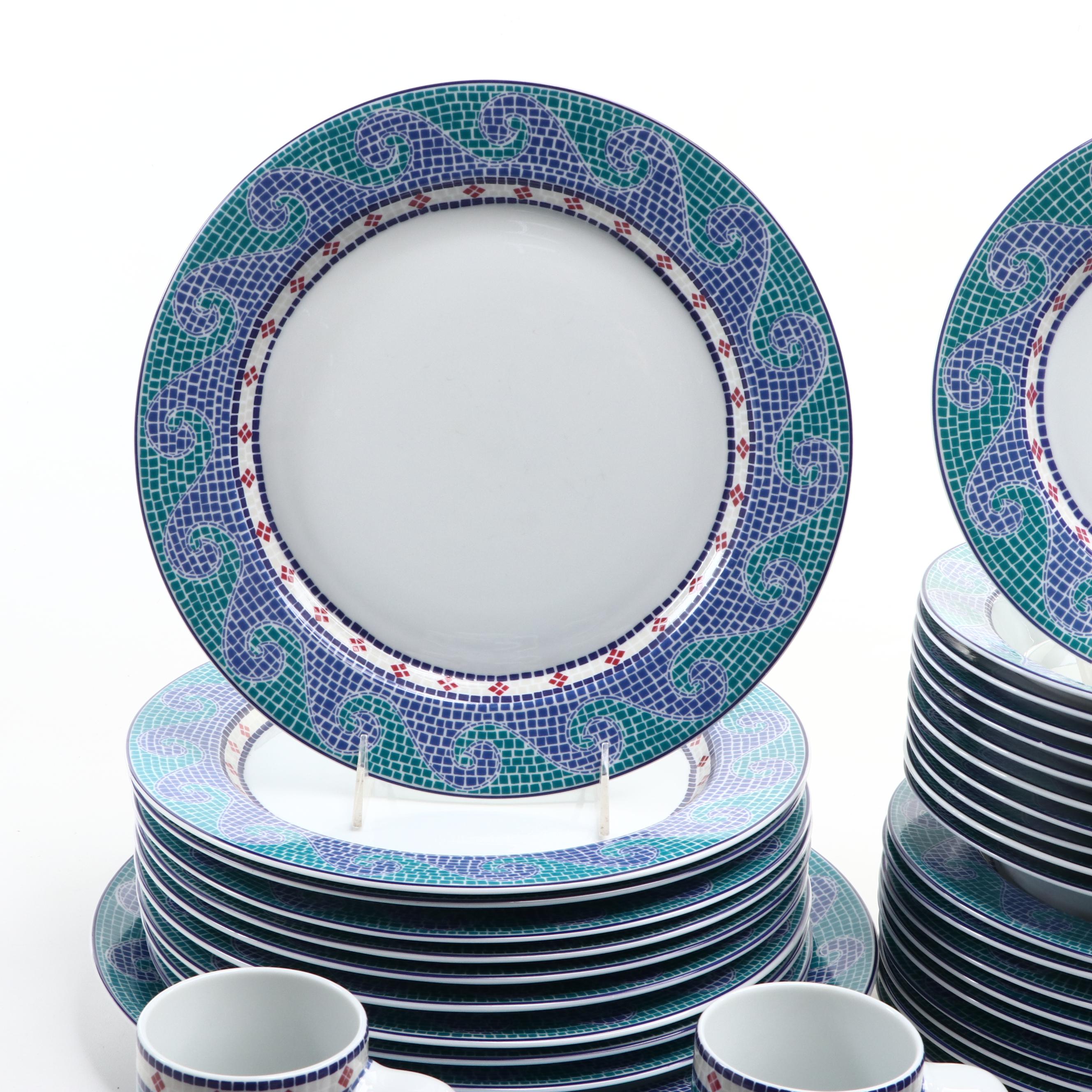 Dansk "Waves" Ceramic Dinnerware, 1993–1996 | EBTH