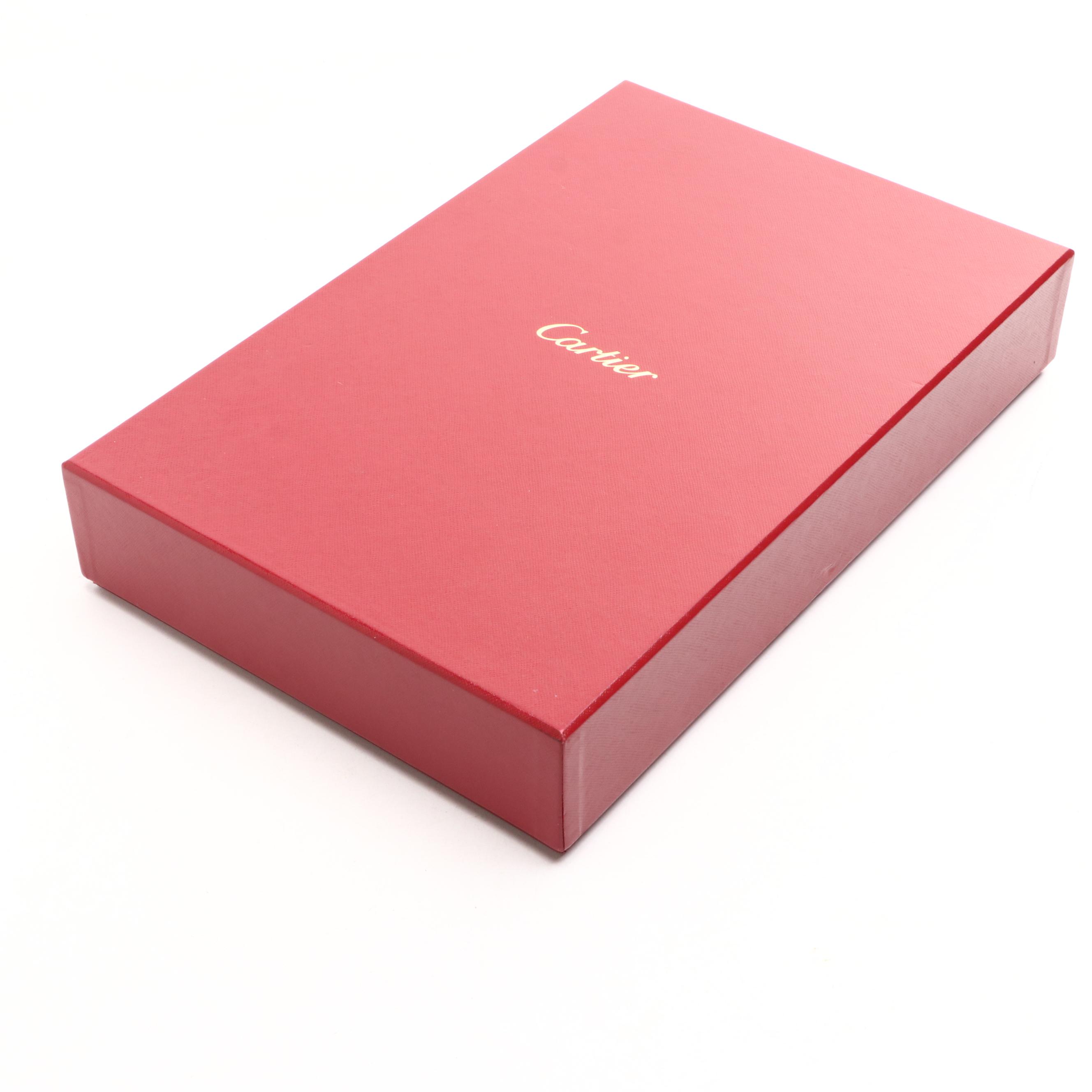 Cartier Jewelry Box With Outer Cover Box | EBTH