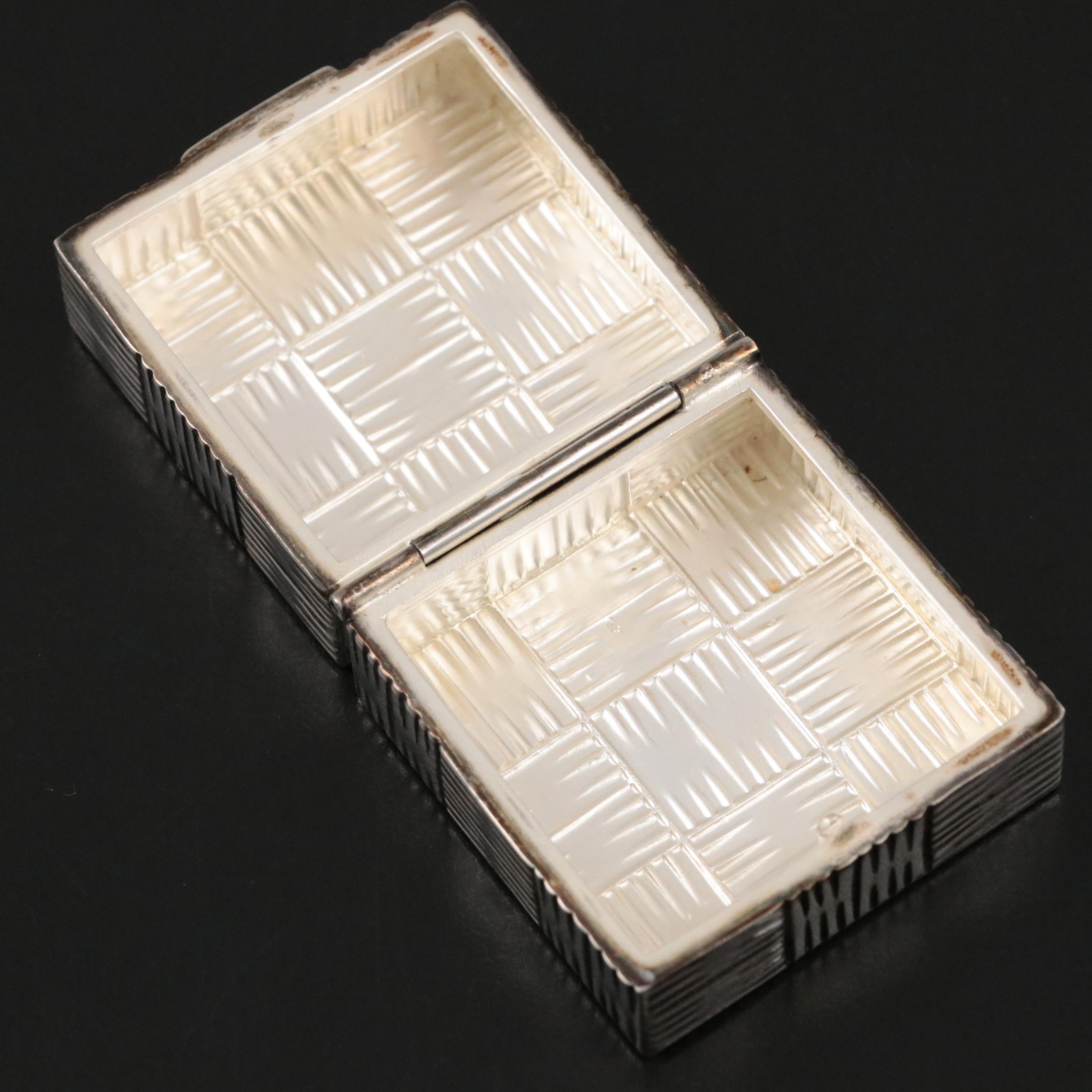 Camusso Peruvian Sterling Silver Box | EBTH