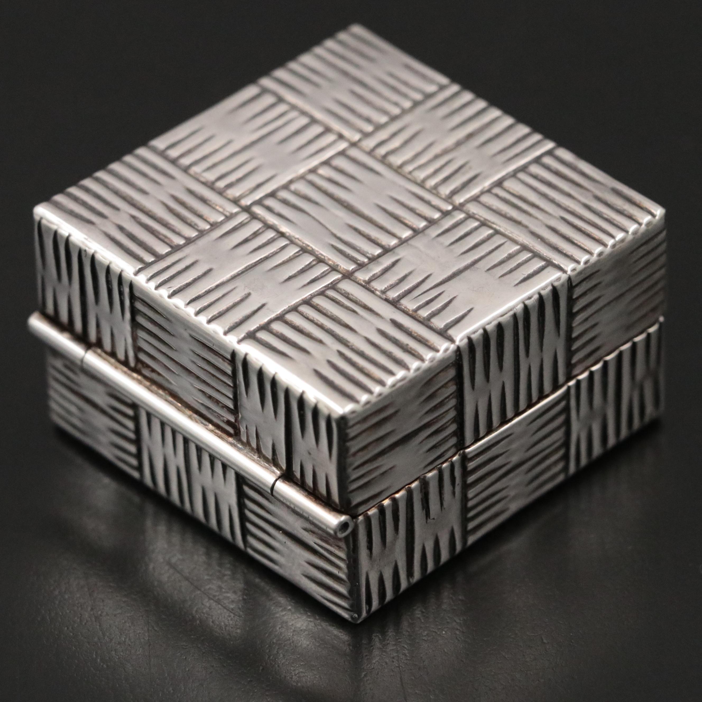 Camusso Peruvian Sterling Silver Box | EBTH