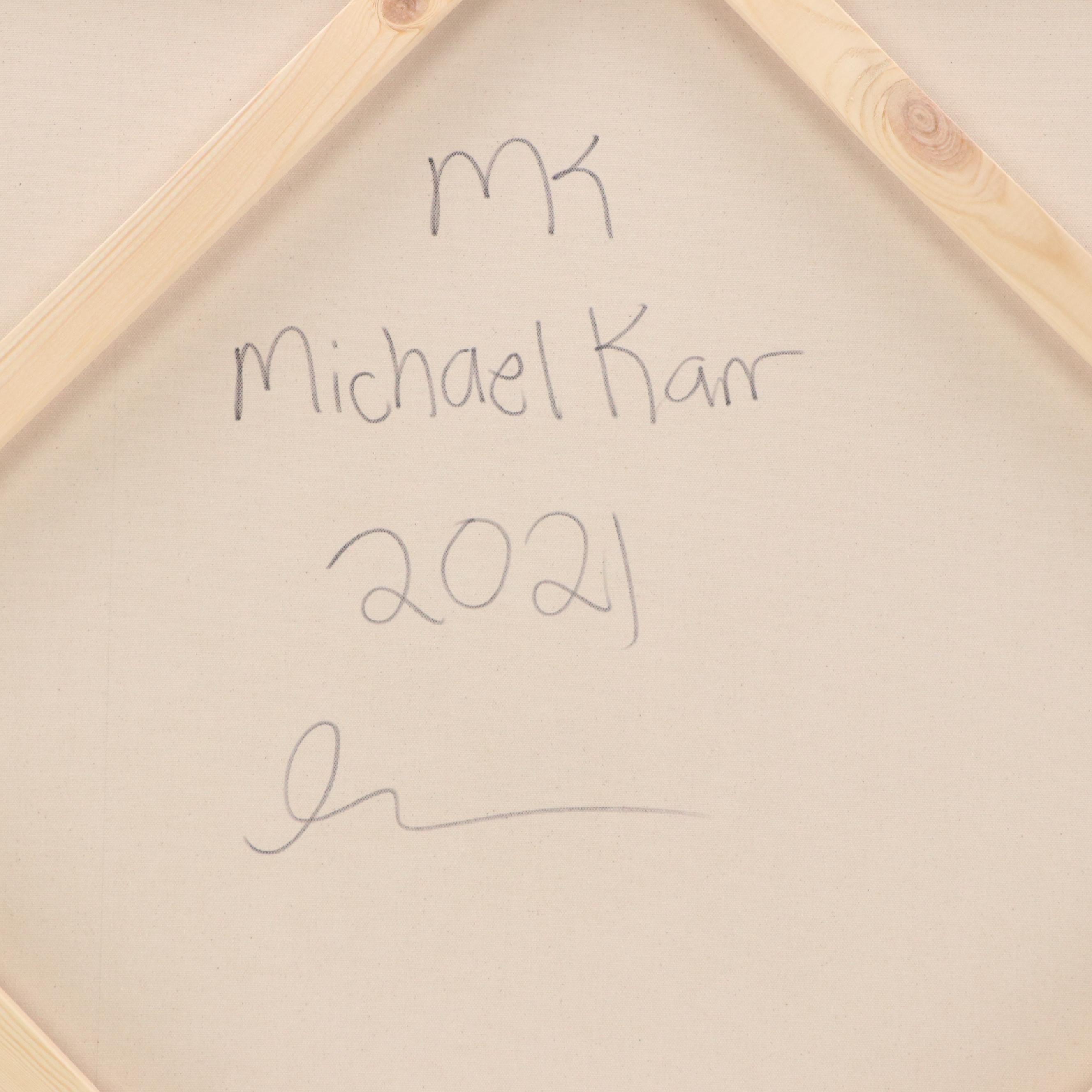 Michael Karr Abstract Acrylic Painting, 2021 | EBTH