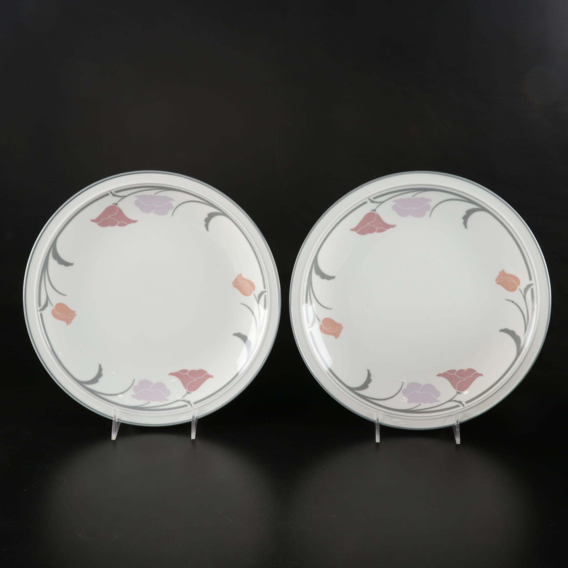 Dansk "Belles Fleurs Gray" Dinnerware, Late 20th Century | EBTH
