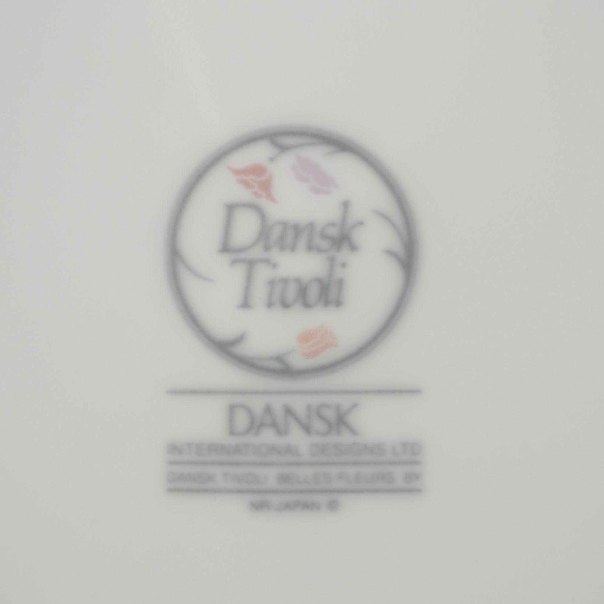 Dansk "Belles Fleurs Gray" Dinnerware, Late 20th Century | EBTH