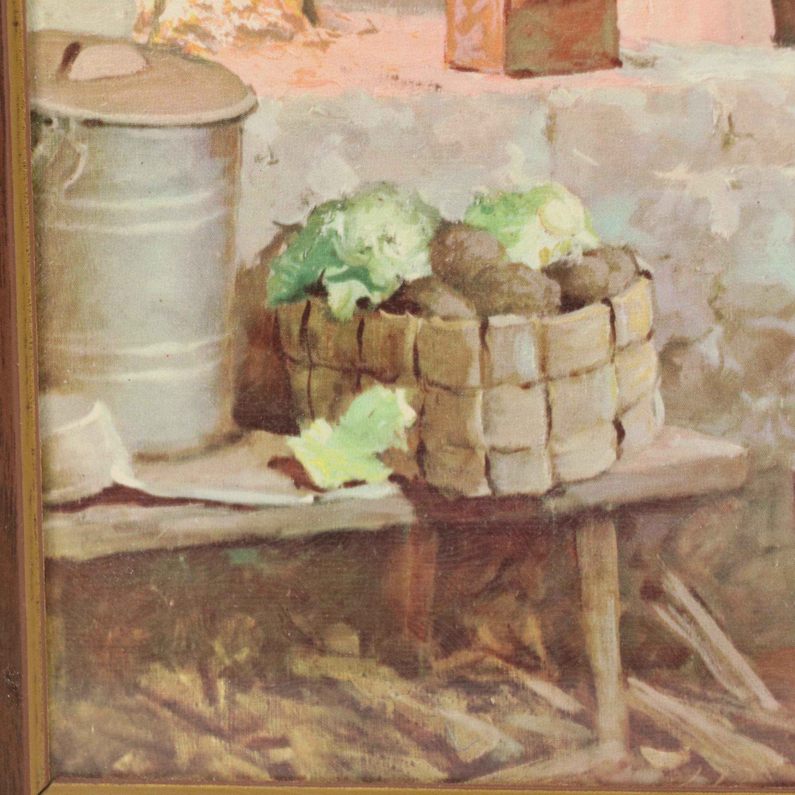 Offset Lithograph "The Little Helper" | EBTH