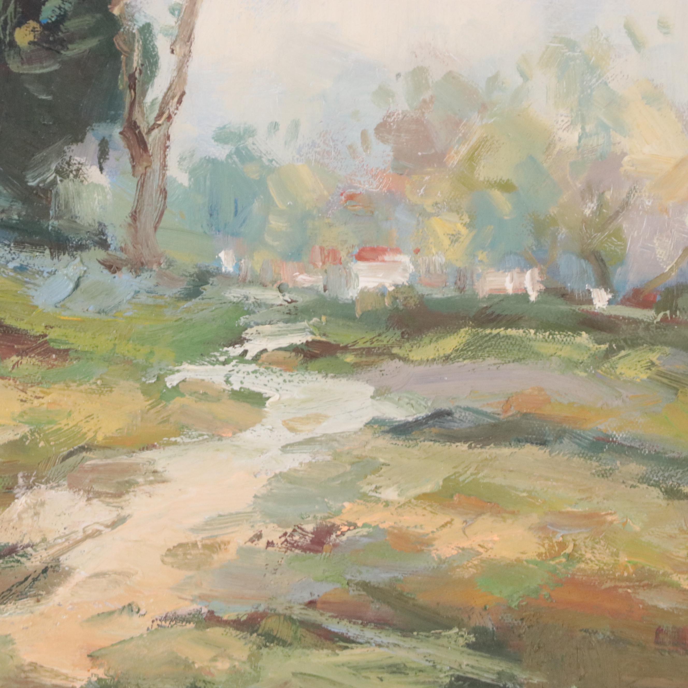 Alla Prima Landscape Oil Painting, 21st Century | EBTH