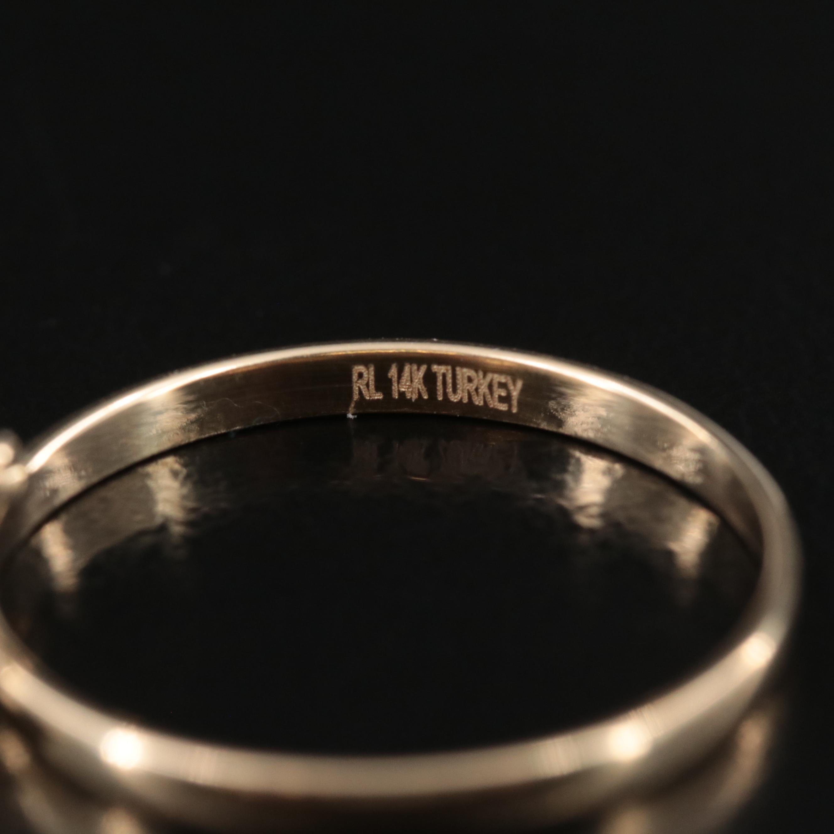 14K Star Charm Ring | EBTH