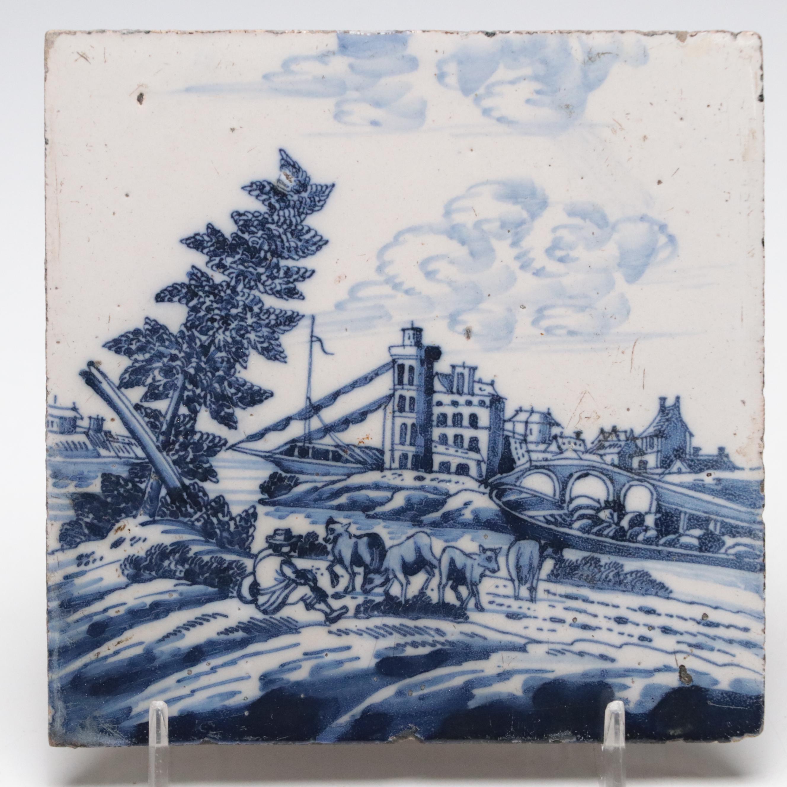 Jesus Turning Water into Wine with Other Dutch Blue and English Red ...