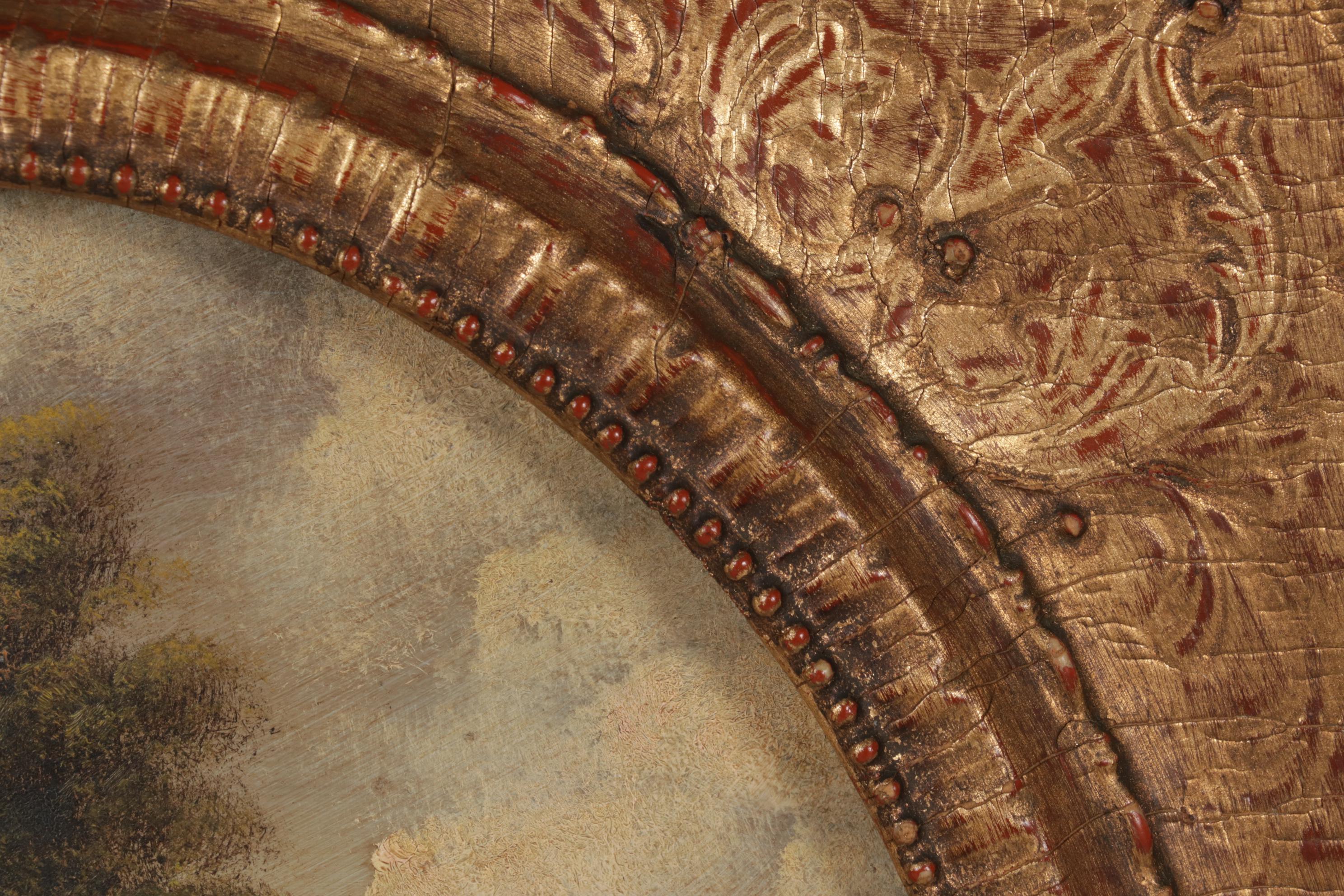 Otto Van Thoren Oil Painting of Landscape with Castle, 19th Century | EBTH