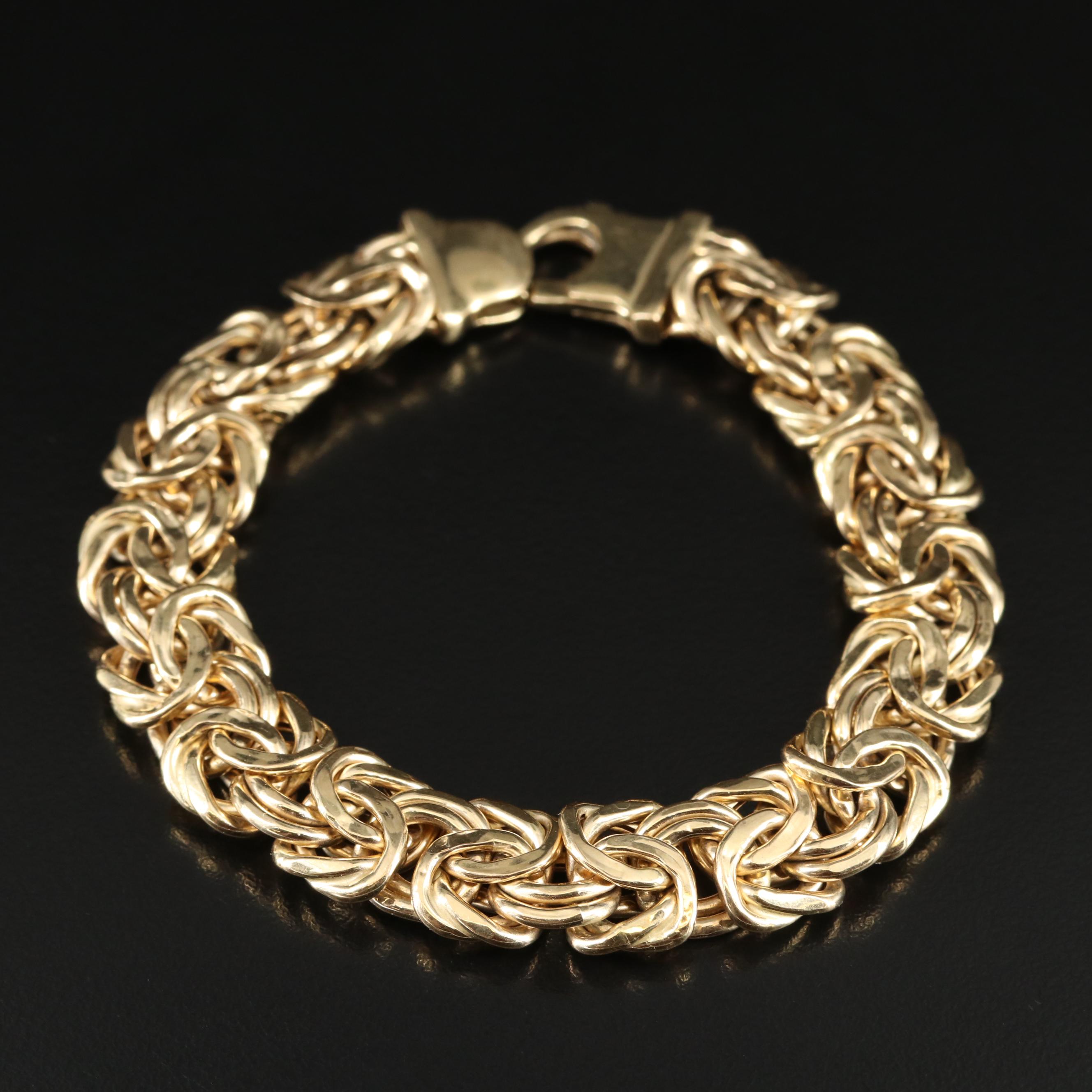 14K Byzantine Chain Bracelet | Everything But The House