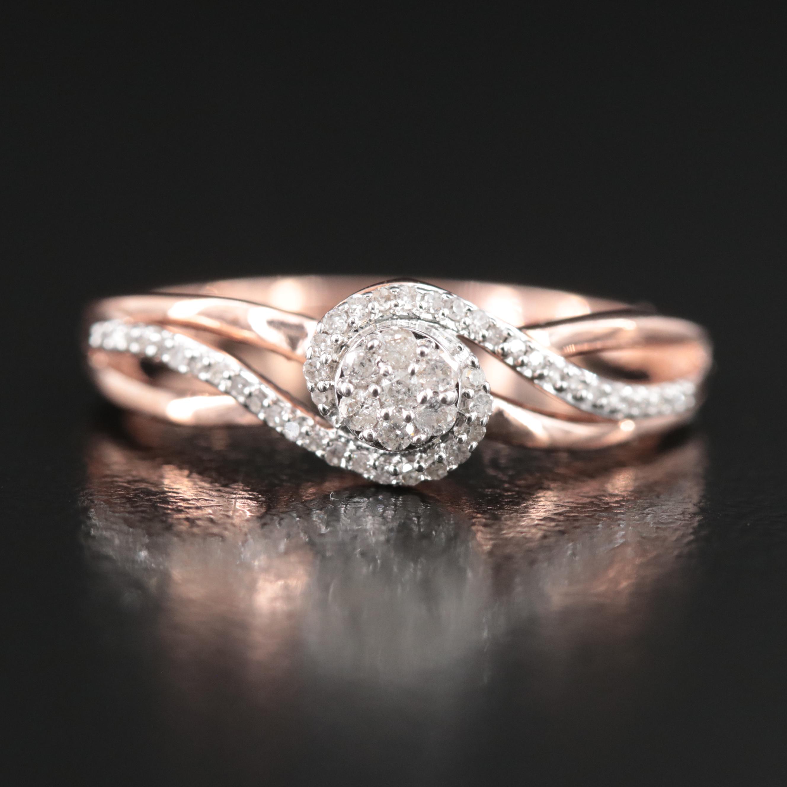 Sterling Diamond Ring | EBTH