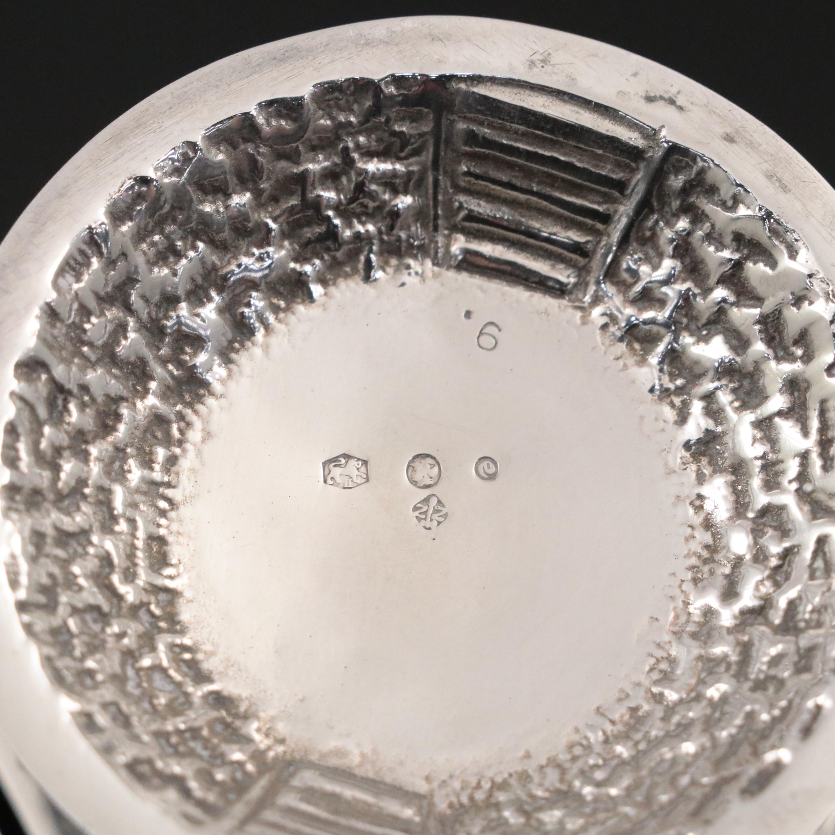 Dutch 800 Silver Miniature Articulated Windmill Figurine, 1964 | EBTH