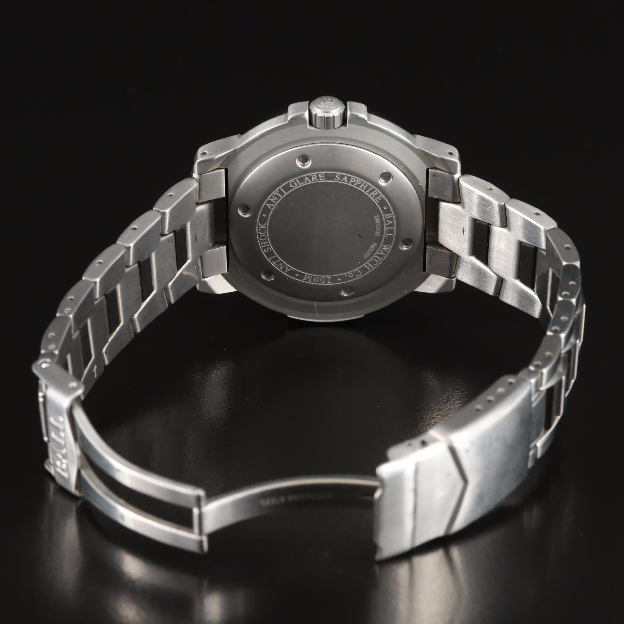 Ball Trainman Stainless Steel Quartz Watch | EBTH