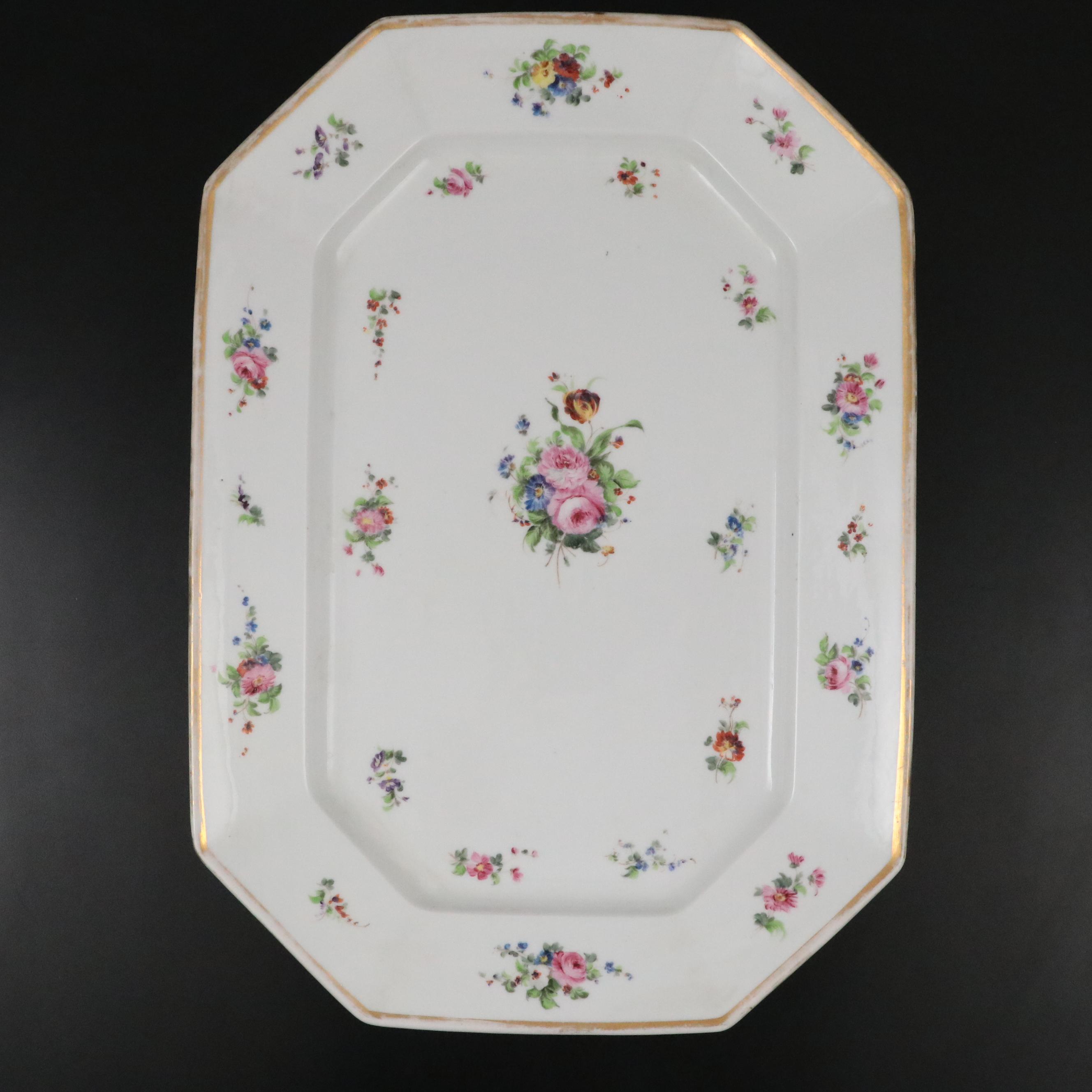 Continental European Porcelain Platter | EBTH