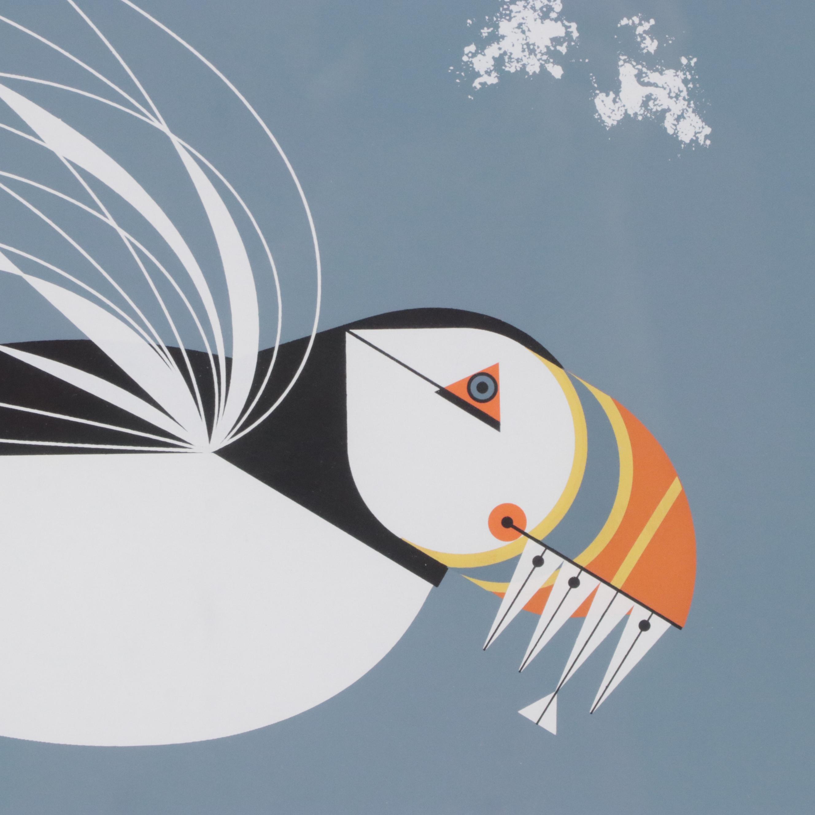 Charley Harper Serigraph "Puffin (The Name Is Puffin)," 1971 | EBTH