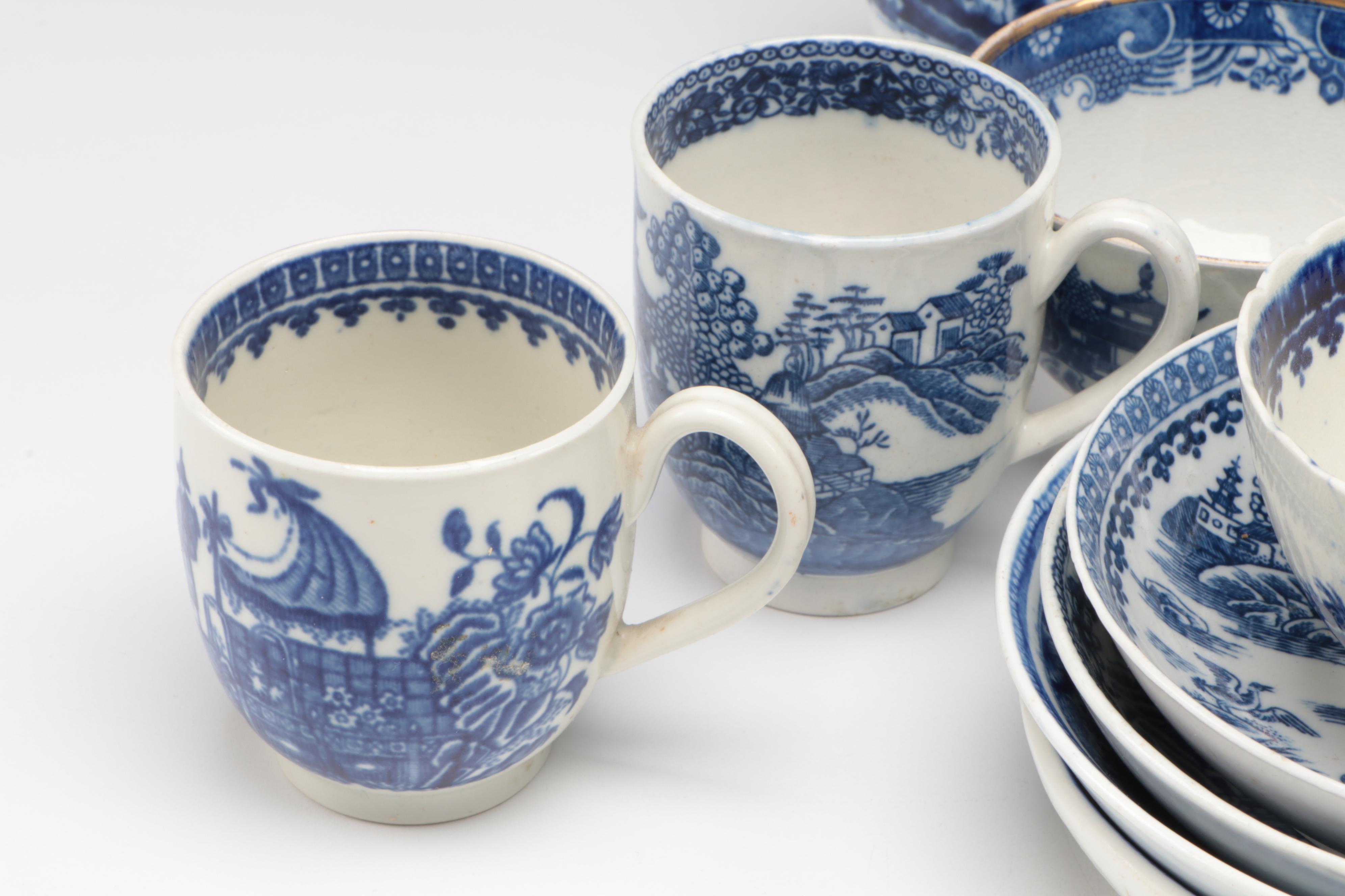 Caughley and Other English Blue Willow Tableware | EBTH