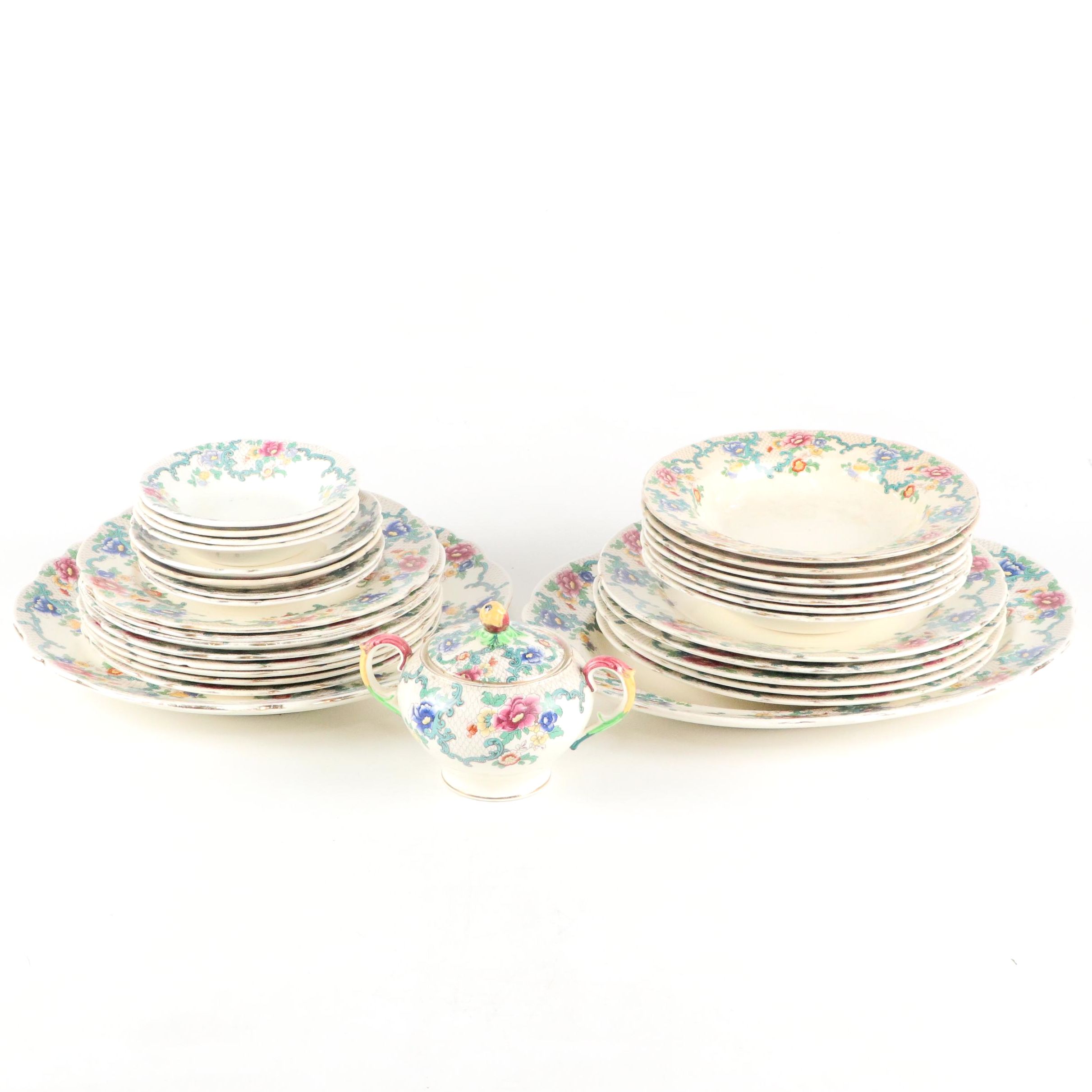 Royal Cauldon "Victoria" Porcelain Dinnerware, 1930–1950 | EBTH