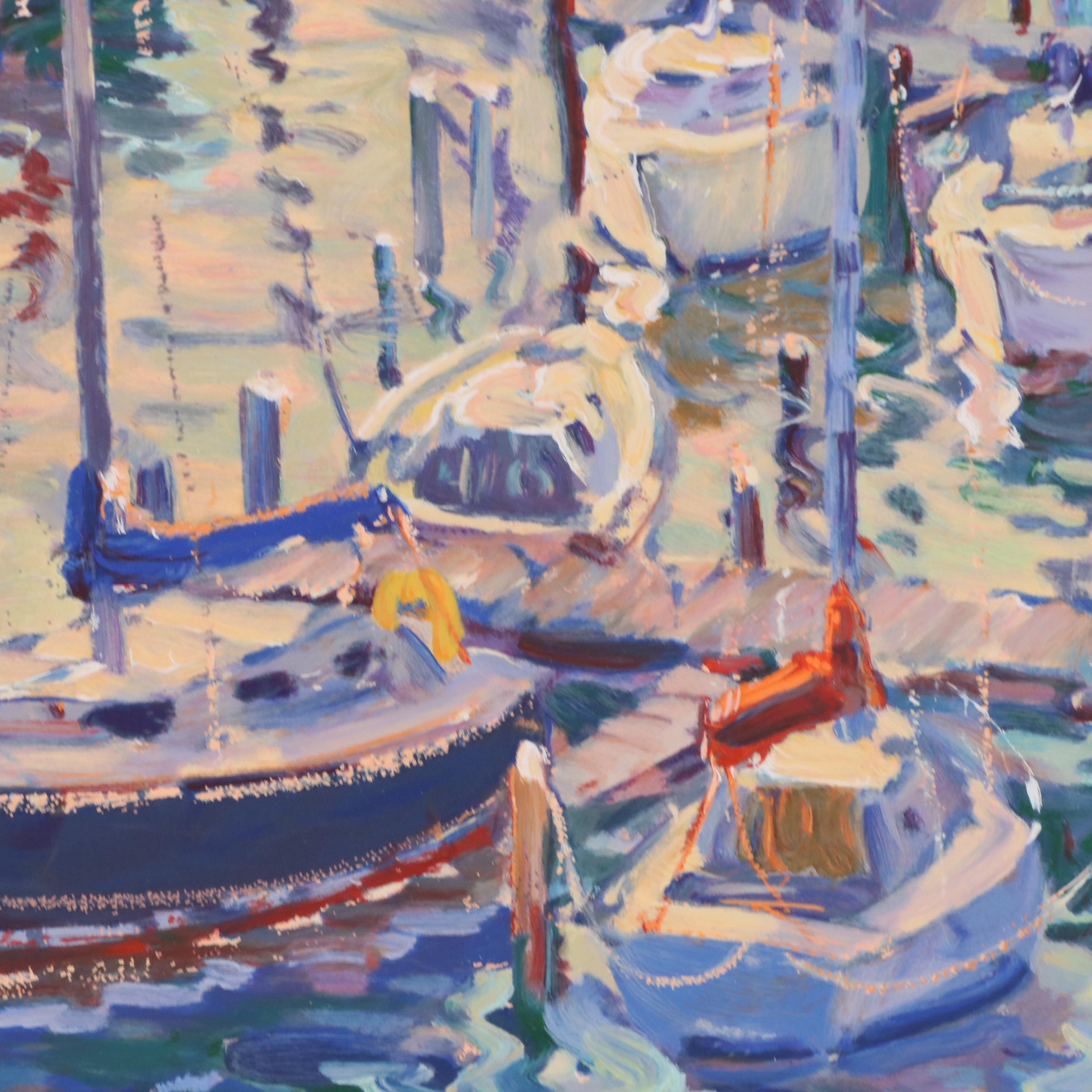 Bill Schmidt Serigraph "Annopolis Sunset" | Everything But The House