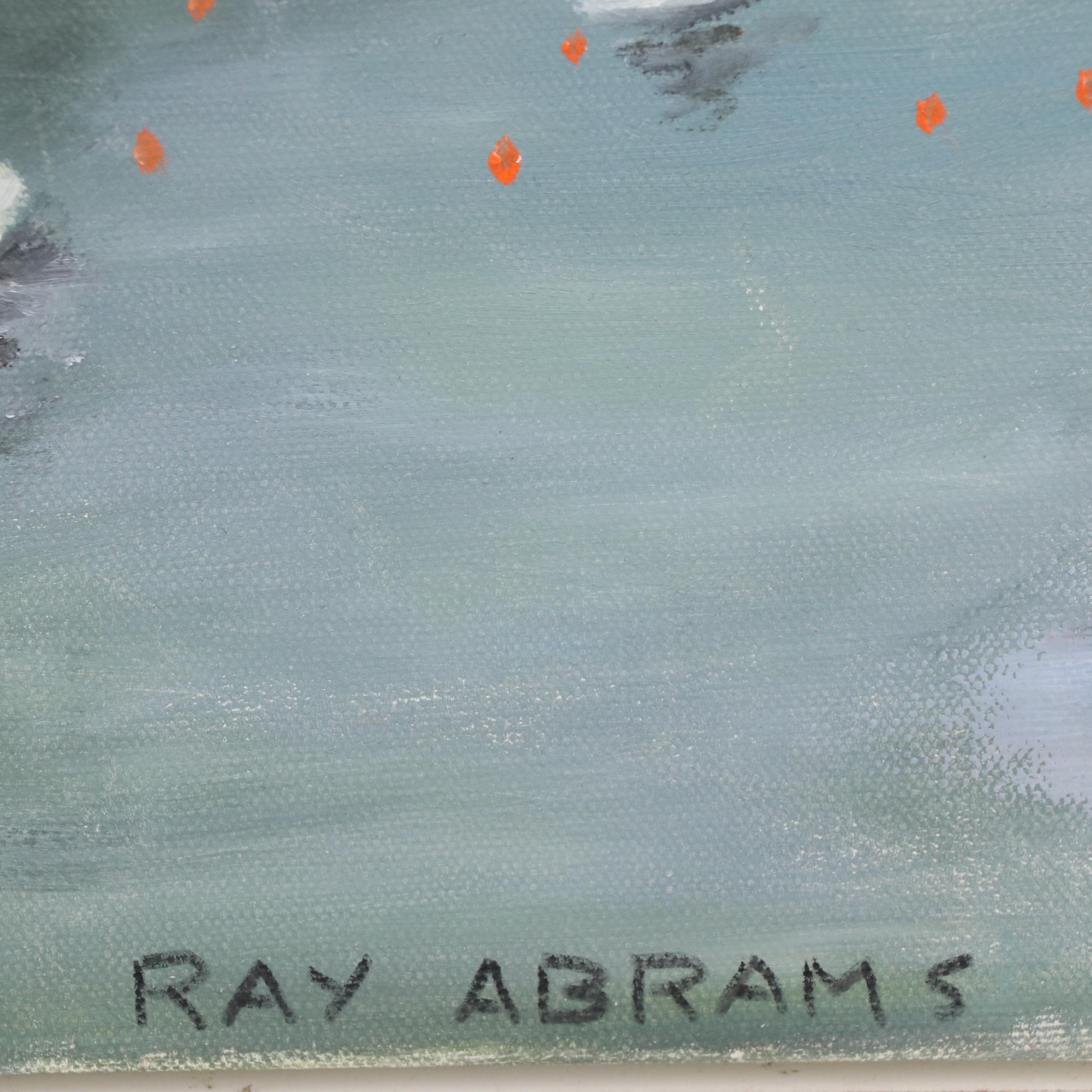 Ray Abrams Coastal Cityscape Oil Painting, 21st Century | EBTH