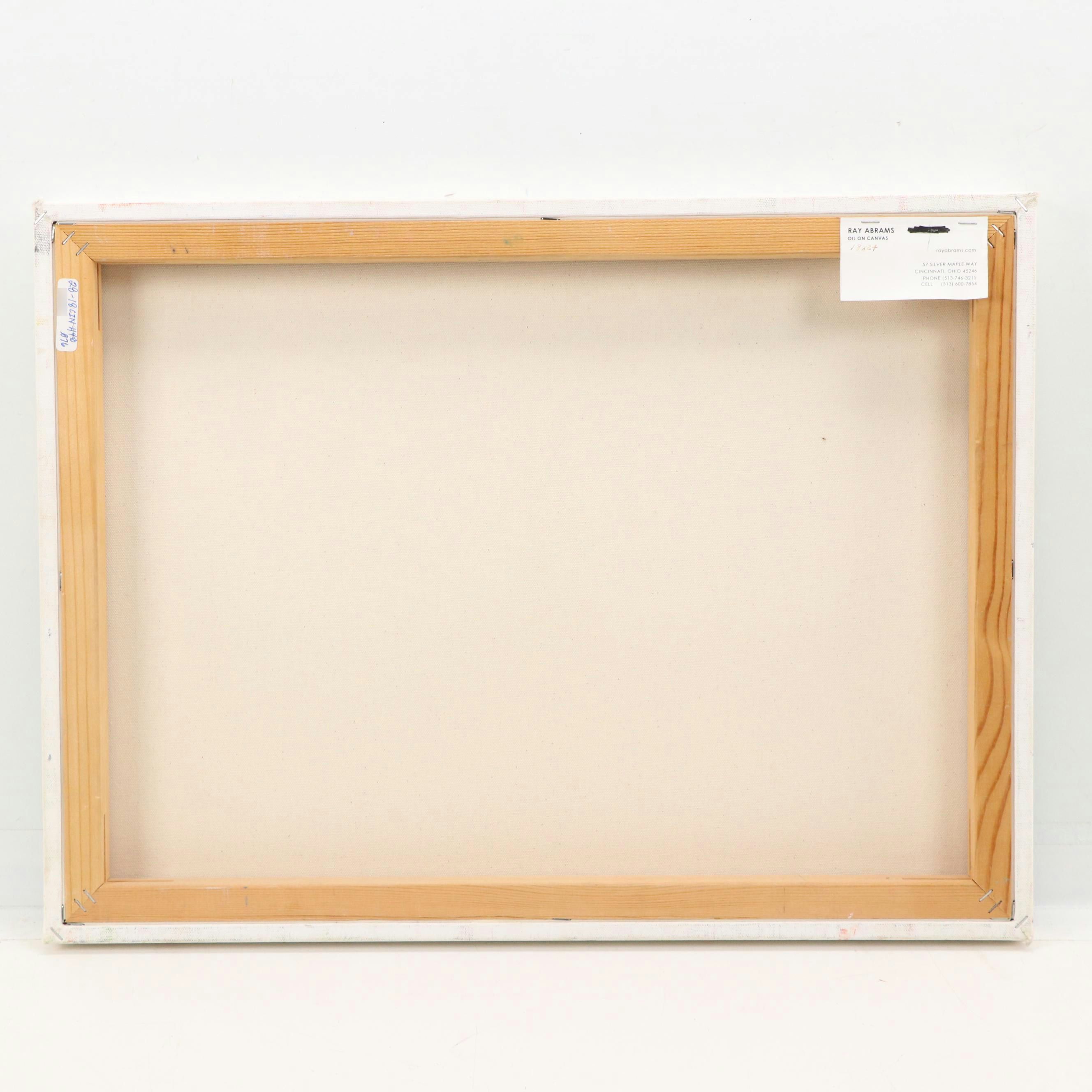 Ray Abrams Coastal Cityscape Oil Painting, 21st Century | EBTH