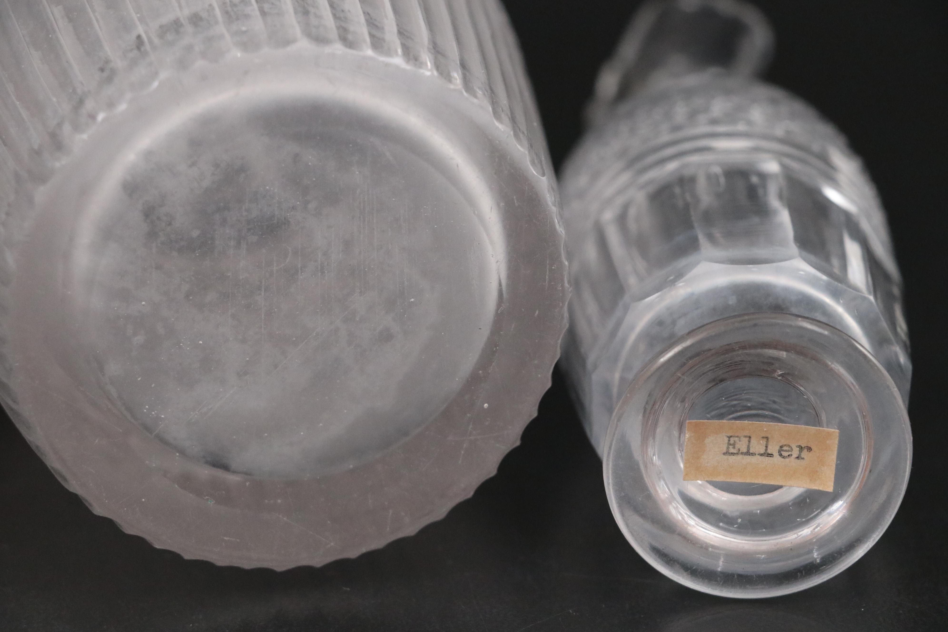 English Decanters with Spouted Rims with Other Spirits Decanter and ...