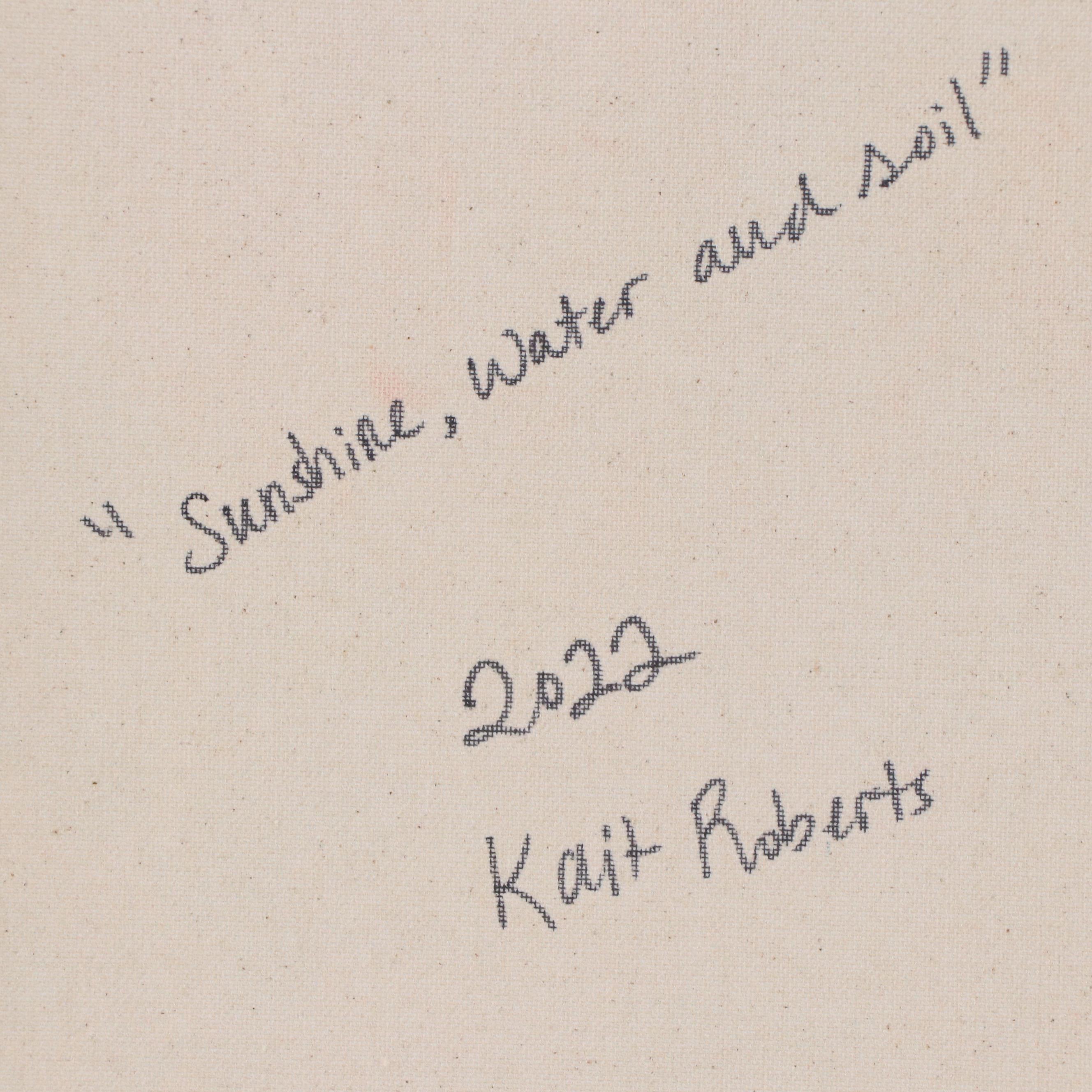 Kait Roberts Floral Still Life Acrylic Painting "Sunshine, Water and ...