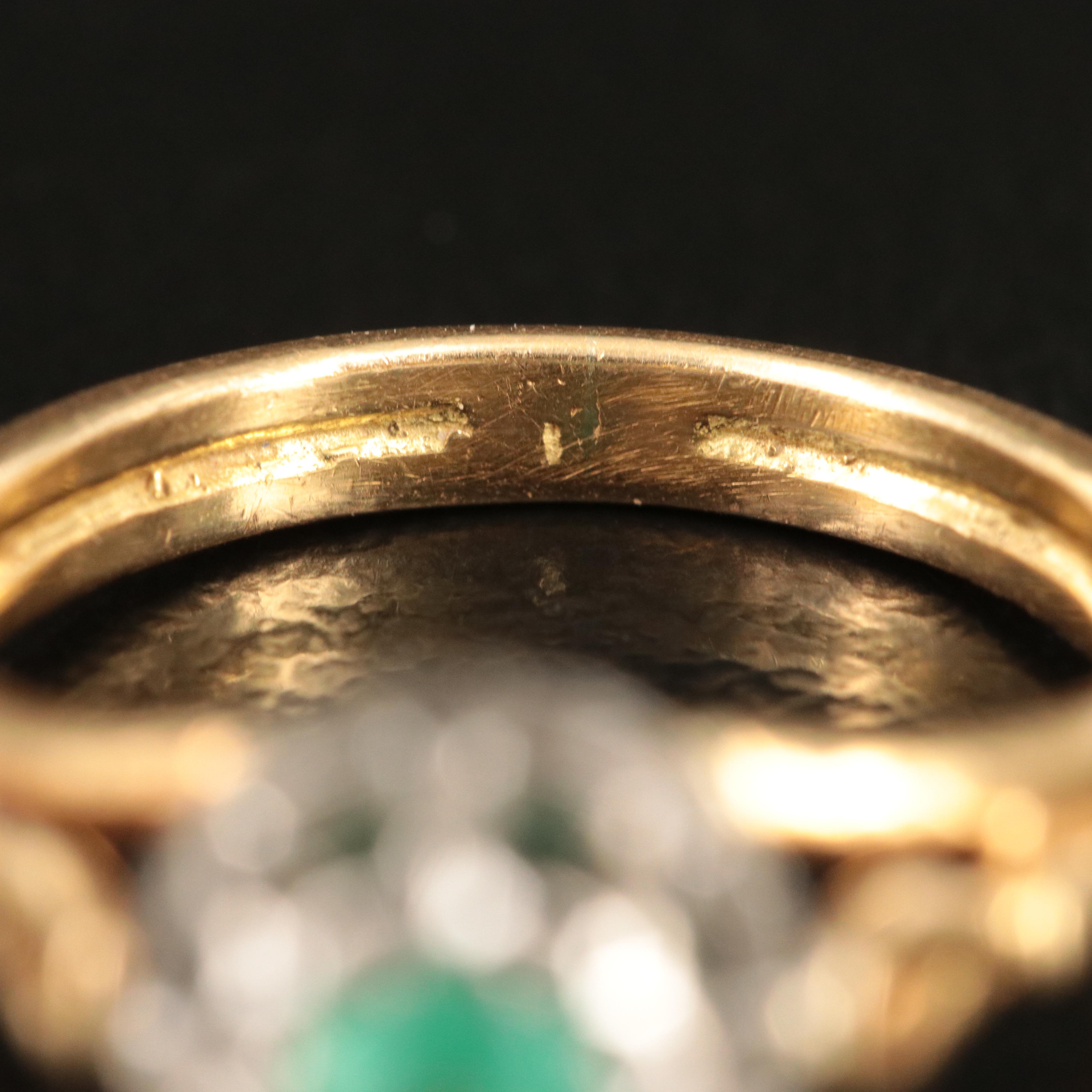 18K Emerald Ring | EBTH