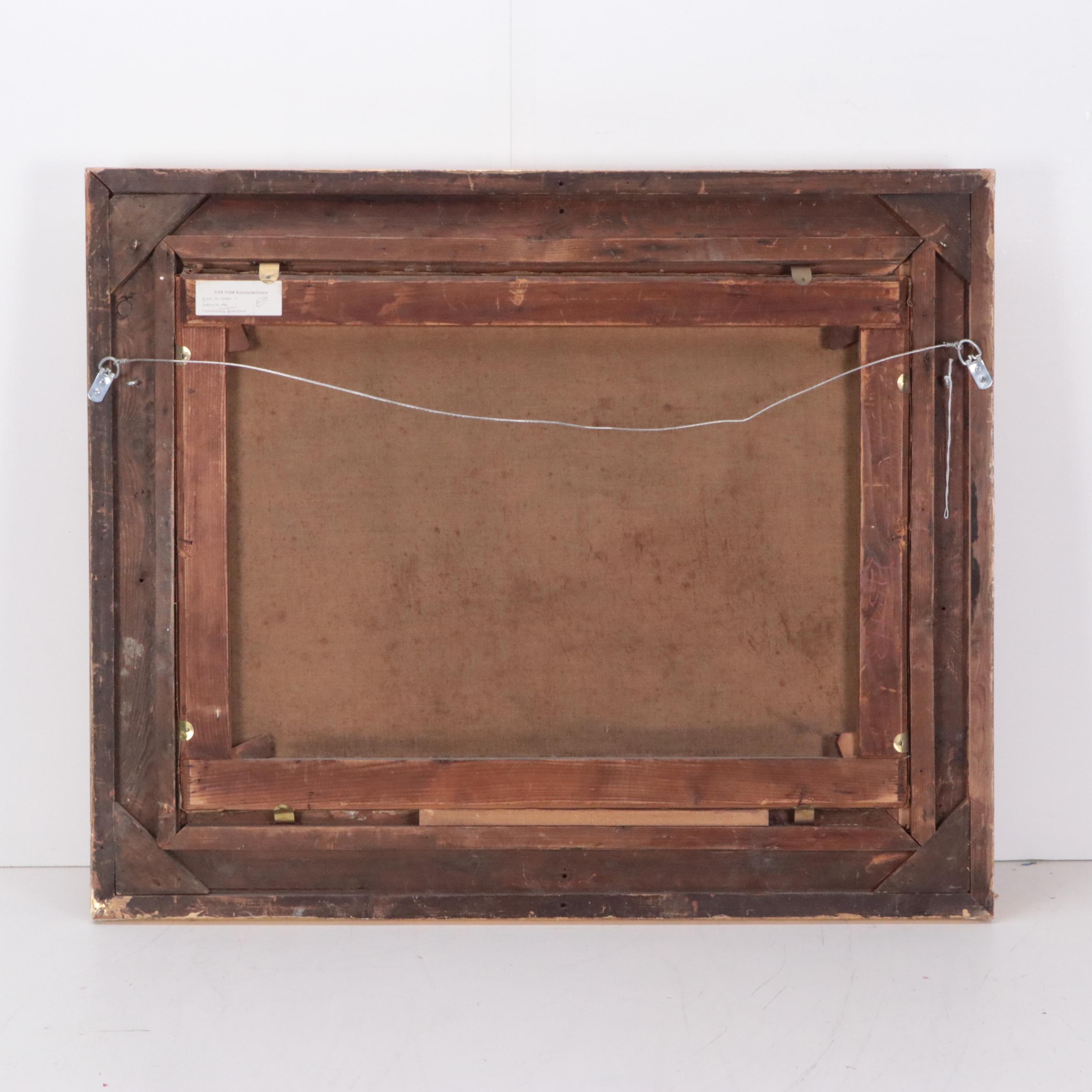 August Seidel Landscape Oil Painting, Northern Italy, 19th Century | EBTH