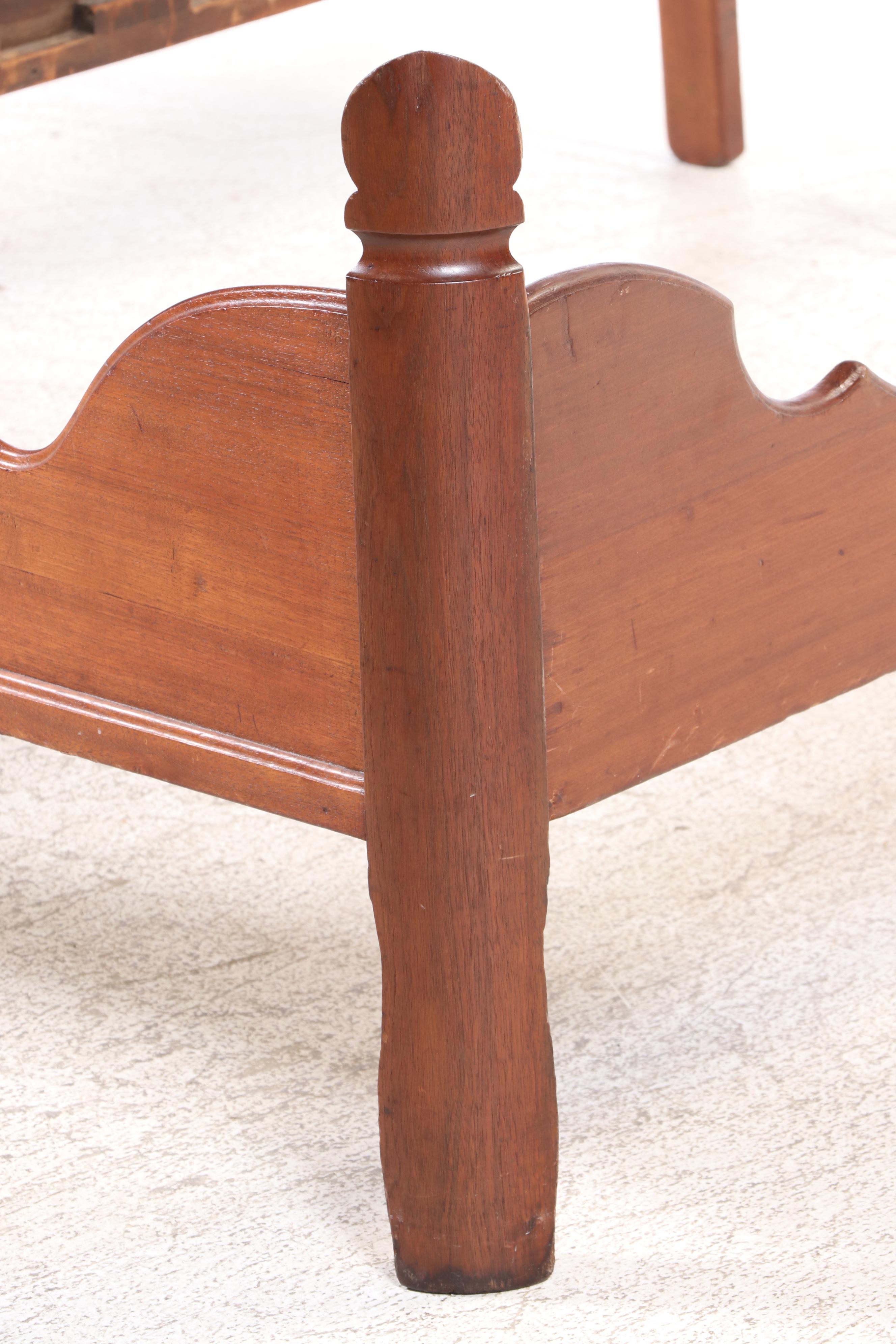 Victorian Walnut and Poplar Bed Frame, Late 19th Century | EBTH