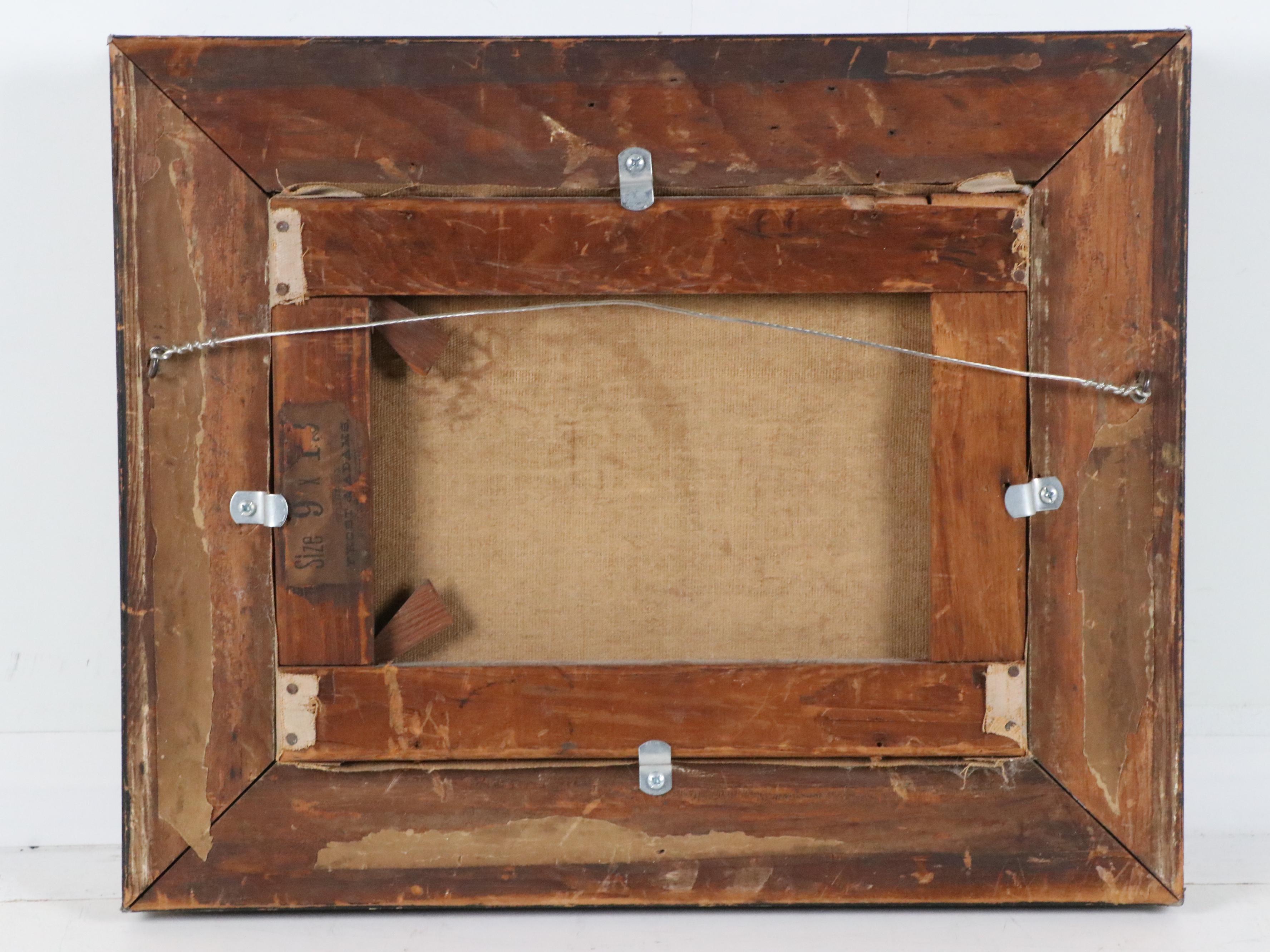 A. M. Needham Still Life WIth Roses Oil Painting, Late 19th Century | EBTH