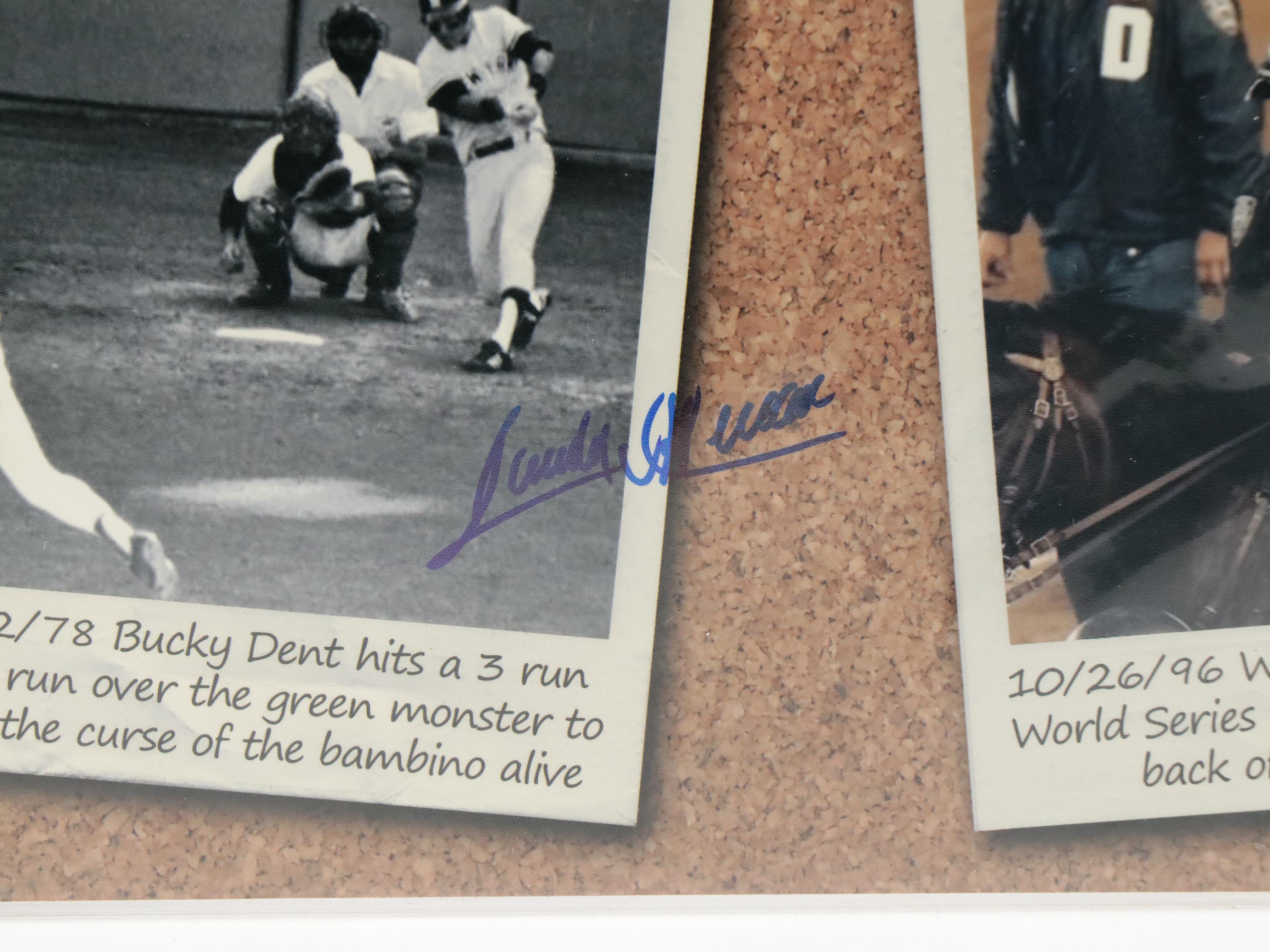 "Bronx Dynasty" Signed New York Yankees Print Featuring Ralph Terry and ...