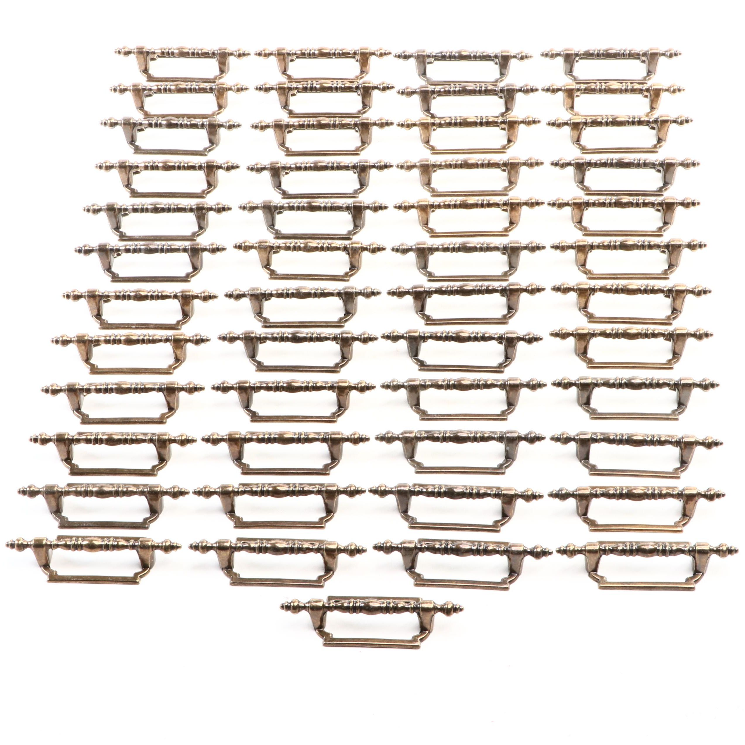 Chippendale Style Patinated Bronzed Metal Drawer Handles | Everything ...