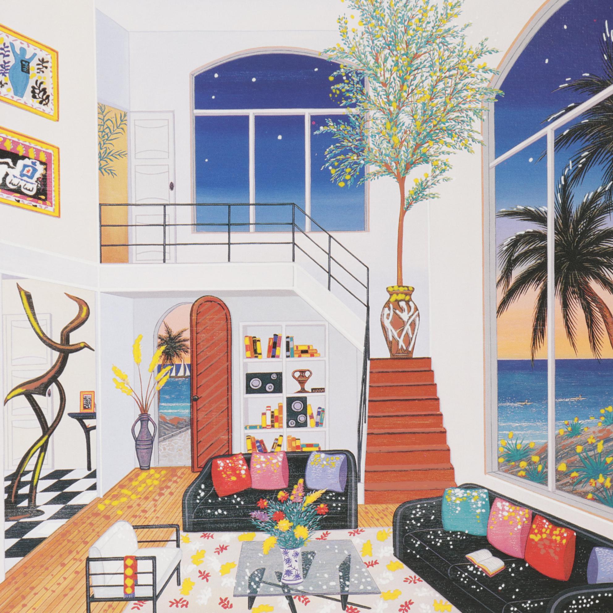 Fanch Ledan Seriolithograph "Interior With Three Matisse," 1999 | EBTH