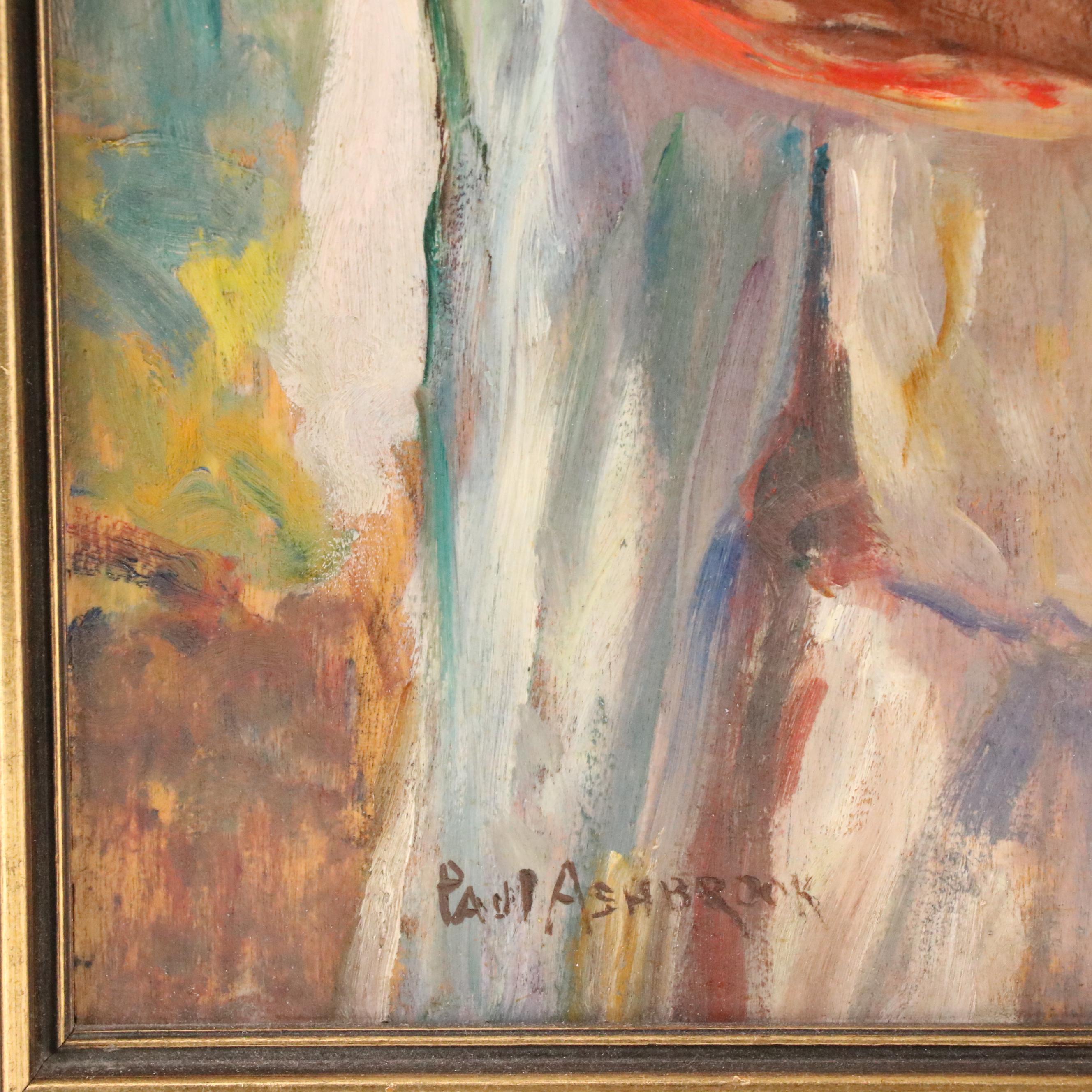 Paul Ashbrook Oil Painting of Mexican Genre Scene | Everything But The ...