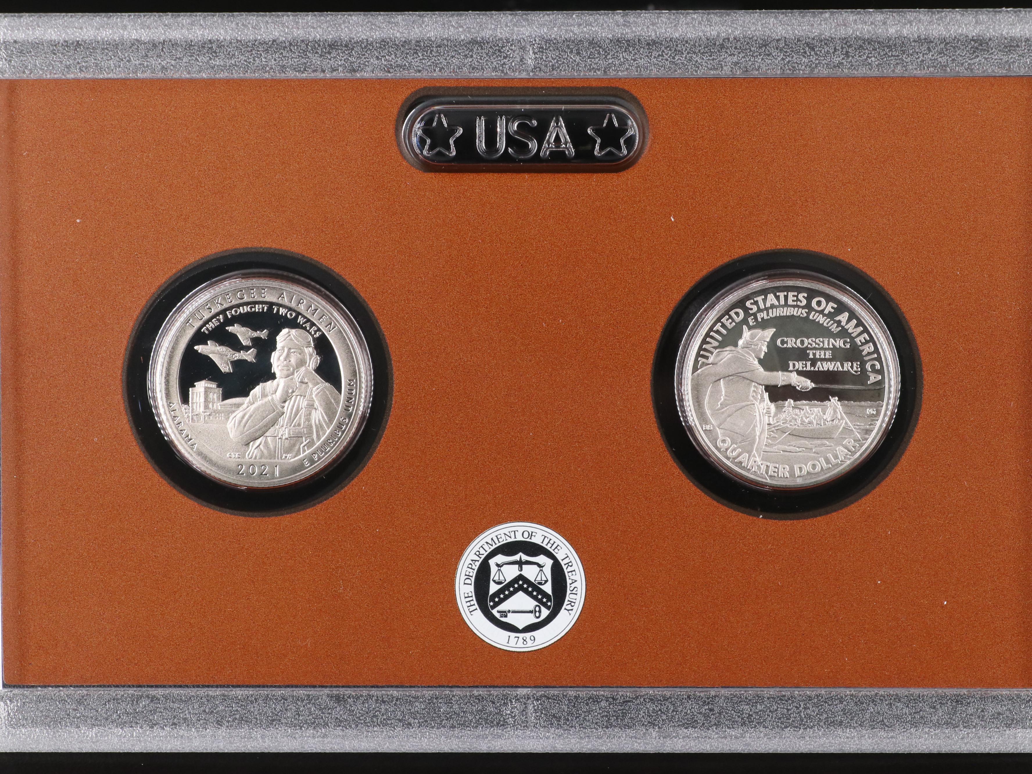 Group of Nine Modern United States Proof Sets 2013-2021 Complete | EBTH