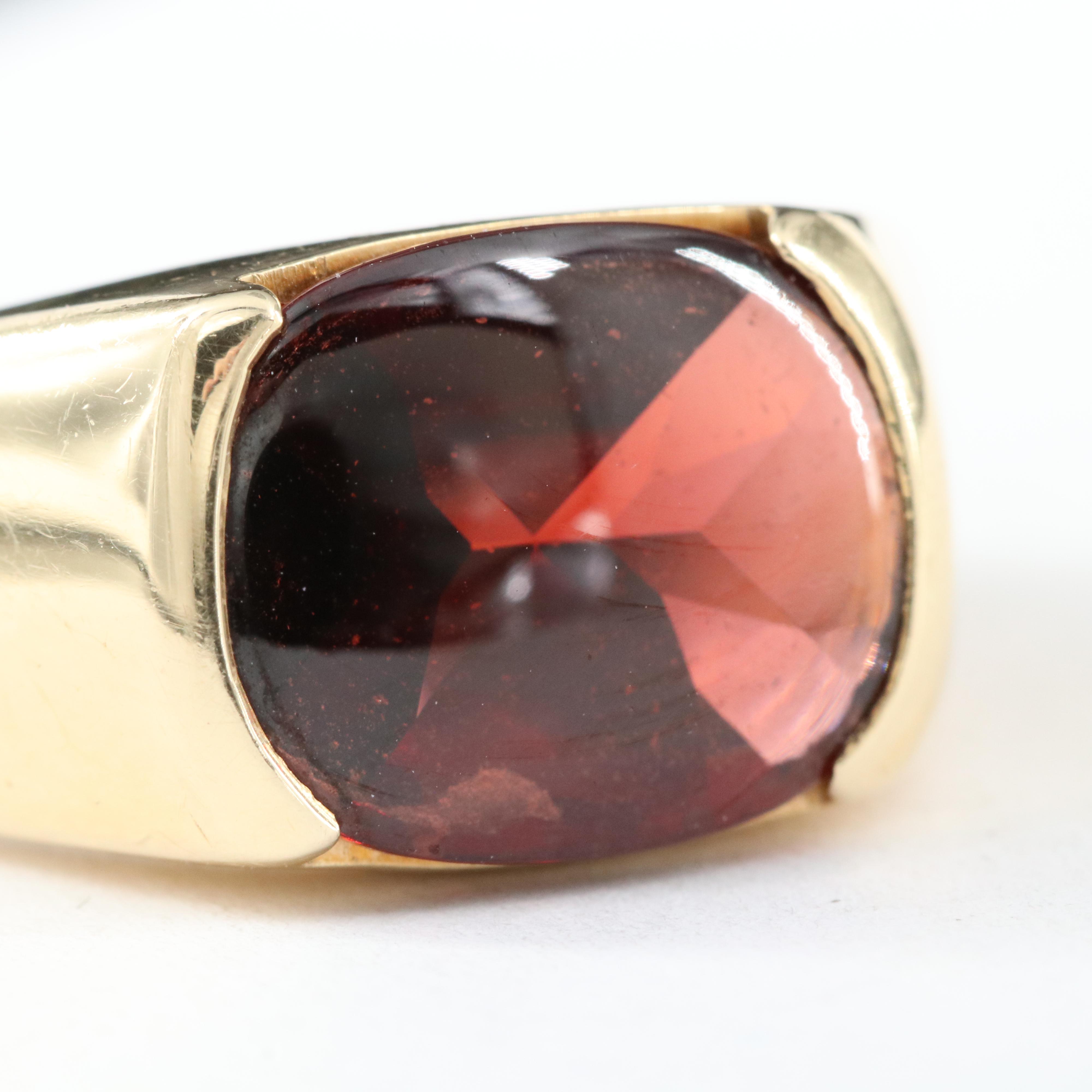 14K Garnet Ring | EBTH