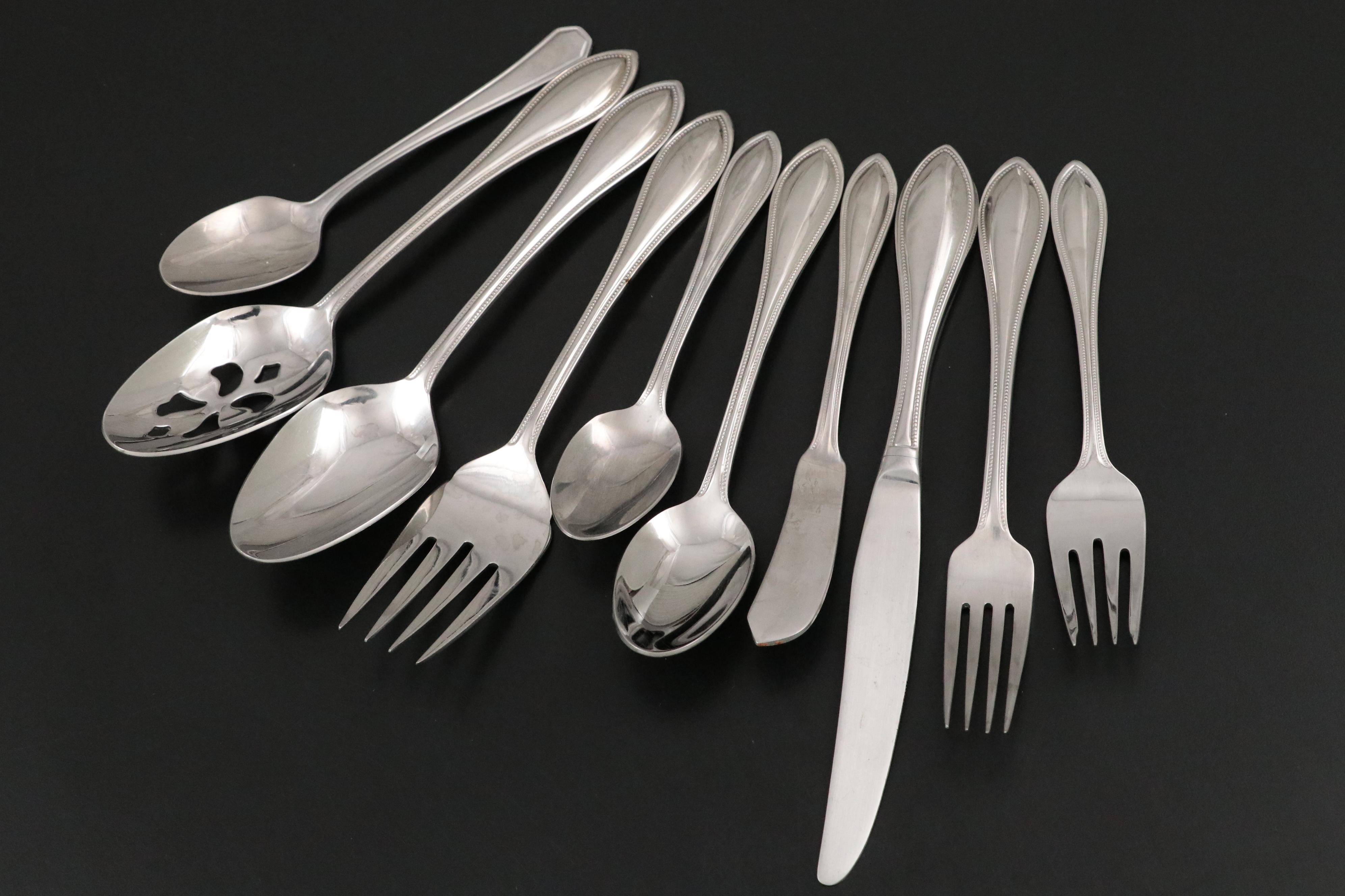 Wallace "American Tradition" Stainless Steel Flatware, 2003-2007 | EBTH