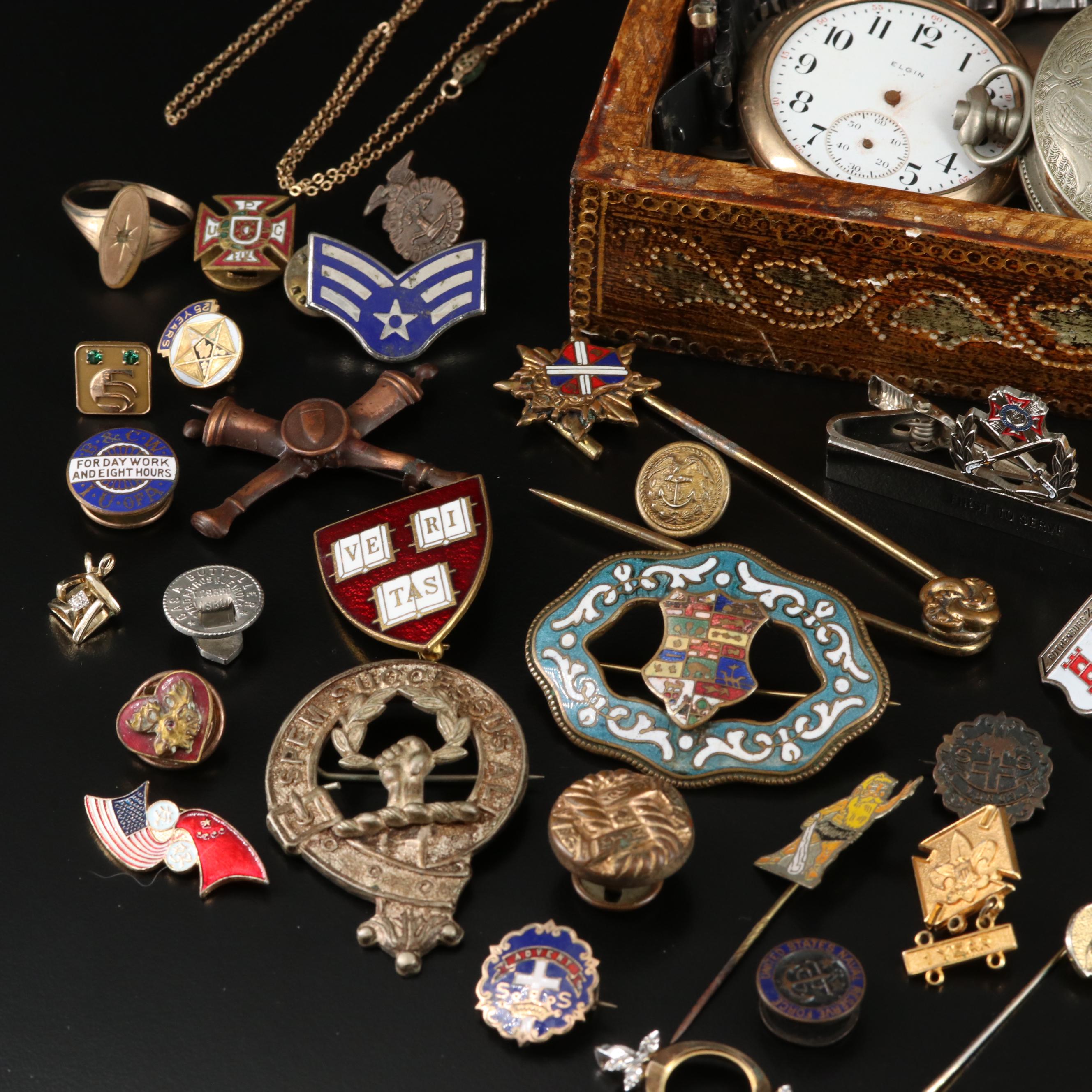 Wells Sterling Necklace, Diamond, and 10K Featured in Jewelry ...