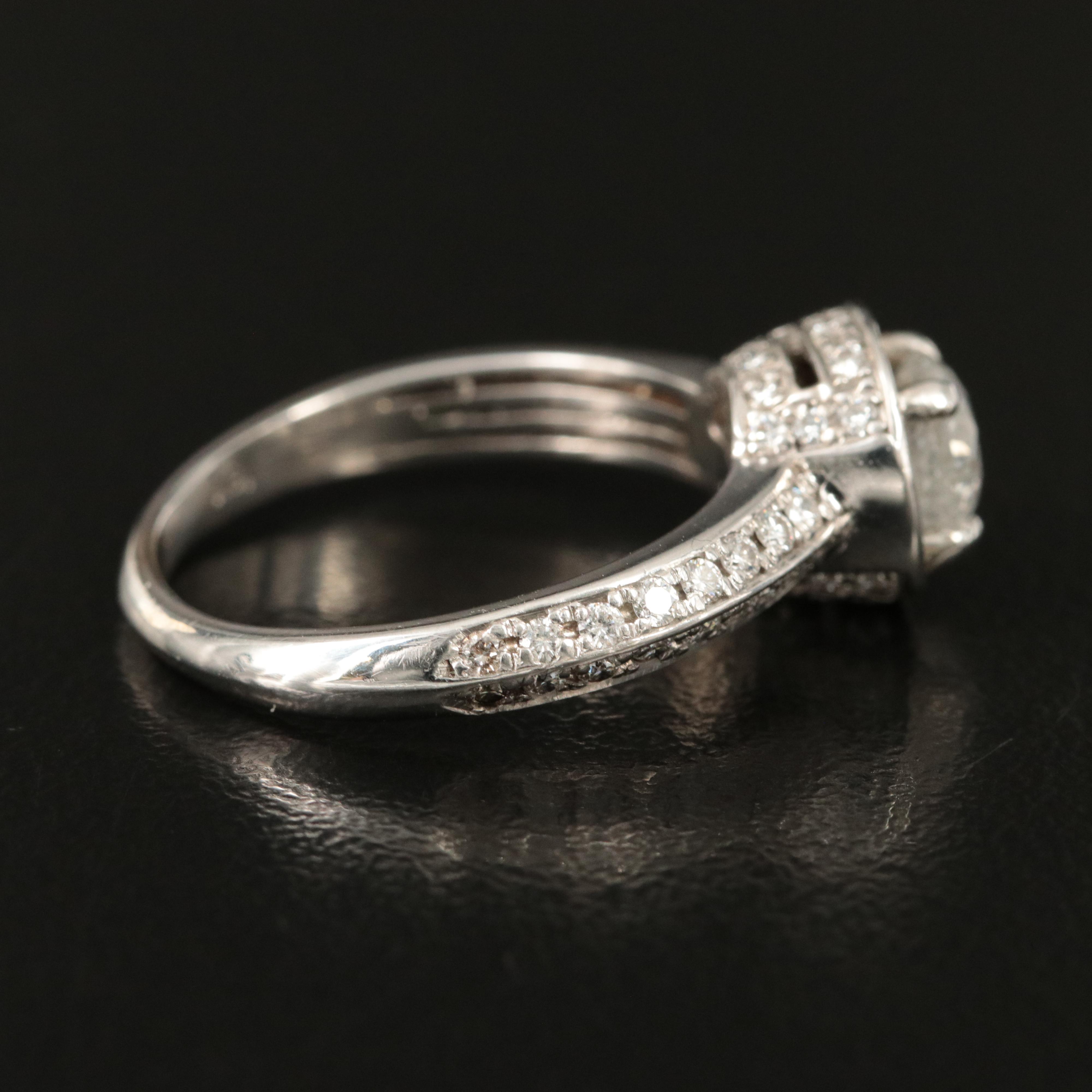 Gregg Ruth 18K 1.83 CTW Diamond Ring | EBTH