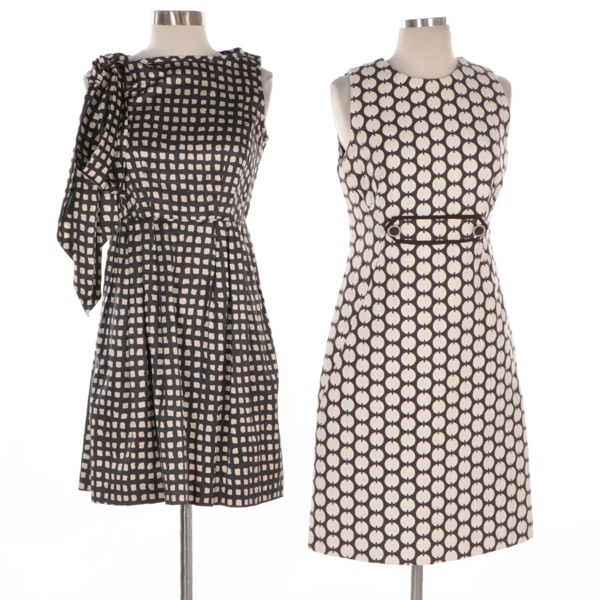 Tory Burch and Banana Republic Silk and Cotton Cocktail Dresses | EBTH