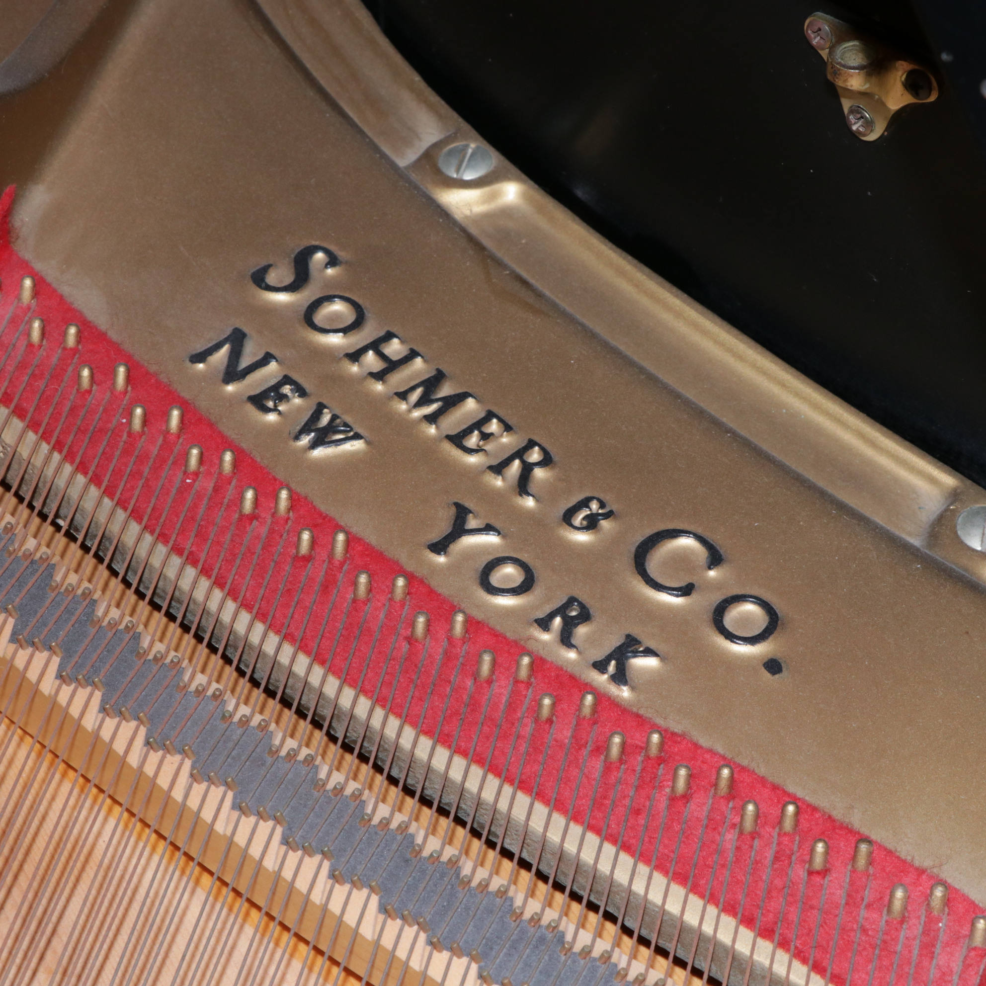 Sohmer & Co. Model 57 Black Grand Piano, Late 20th Century | EBTH