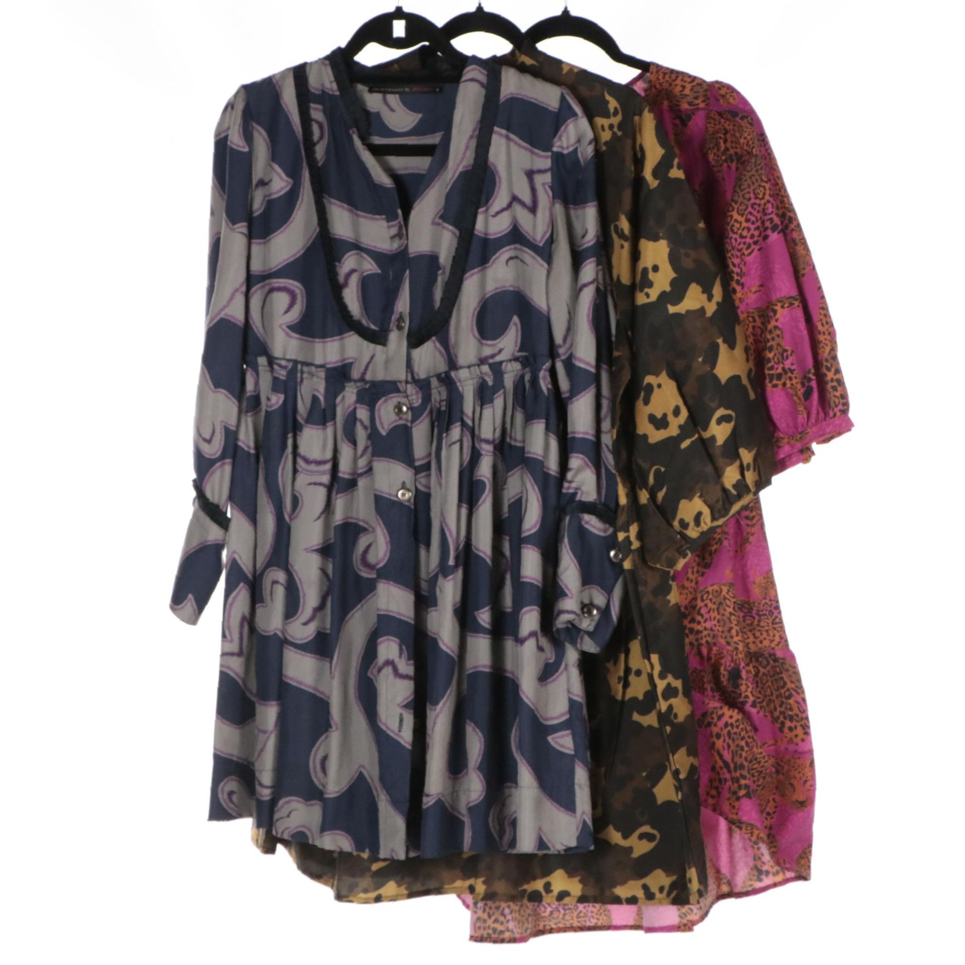 Farm Rio, Collusion by ASOS and Erica Davies Patterned and Ruffled Mini ...