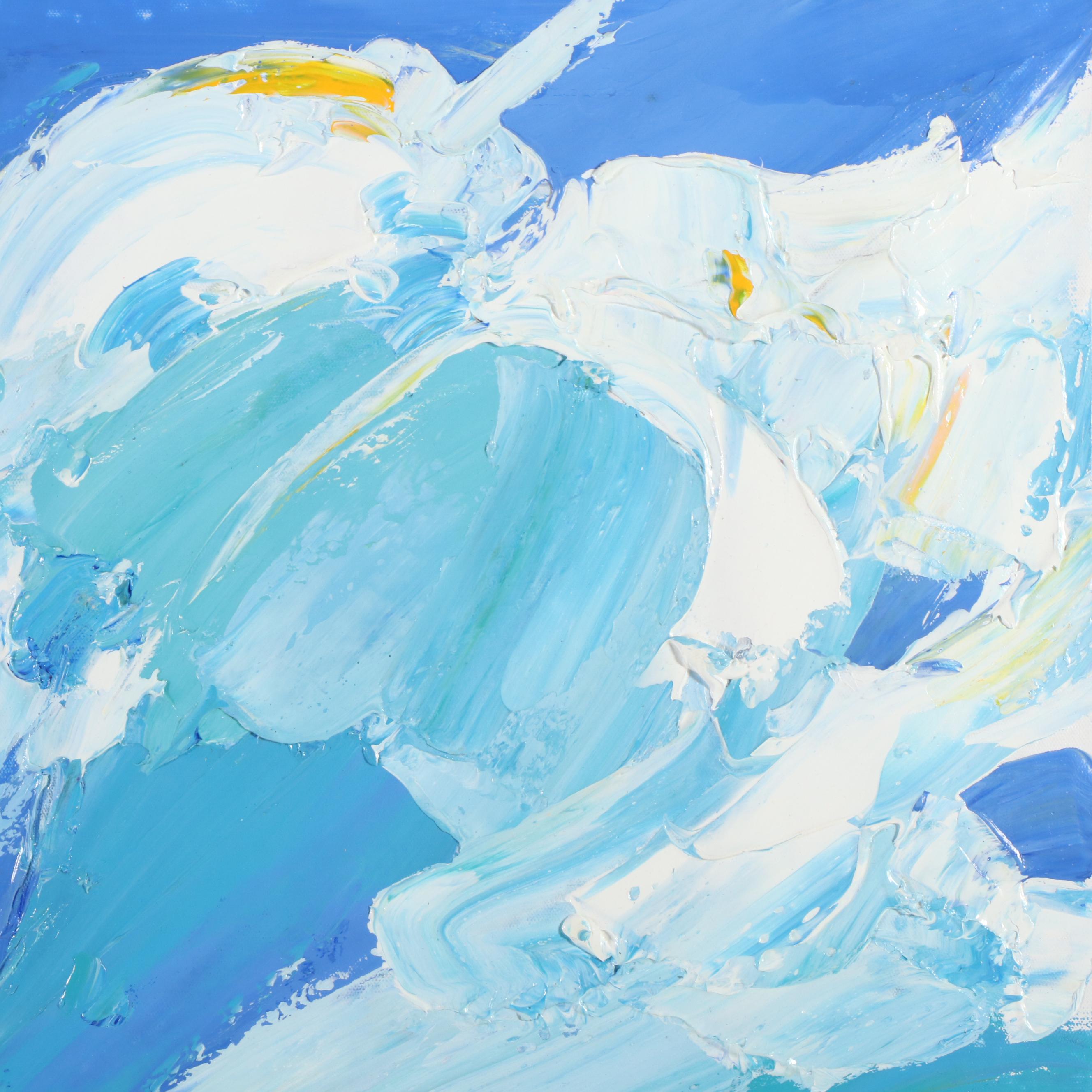 Ping Abstract Acrylic Painting, 21st Century | EBTH