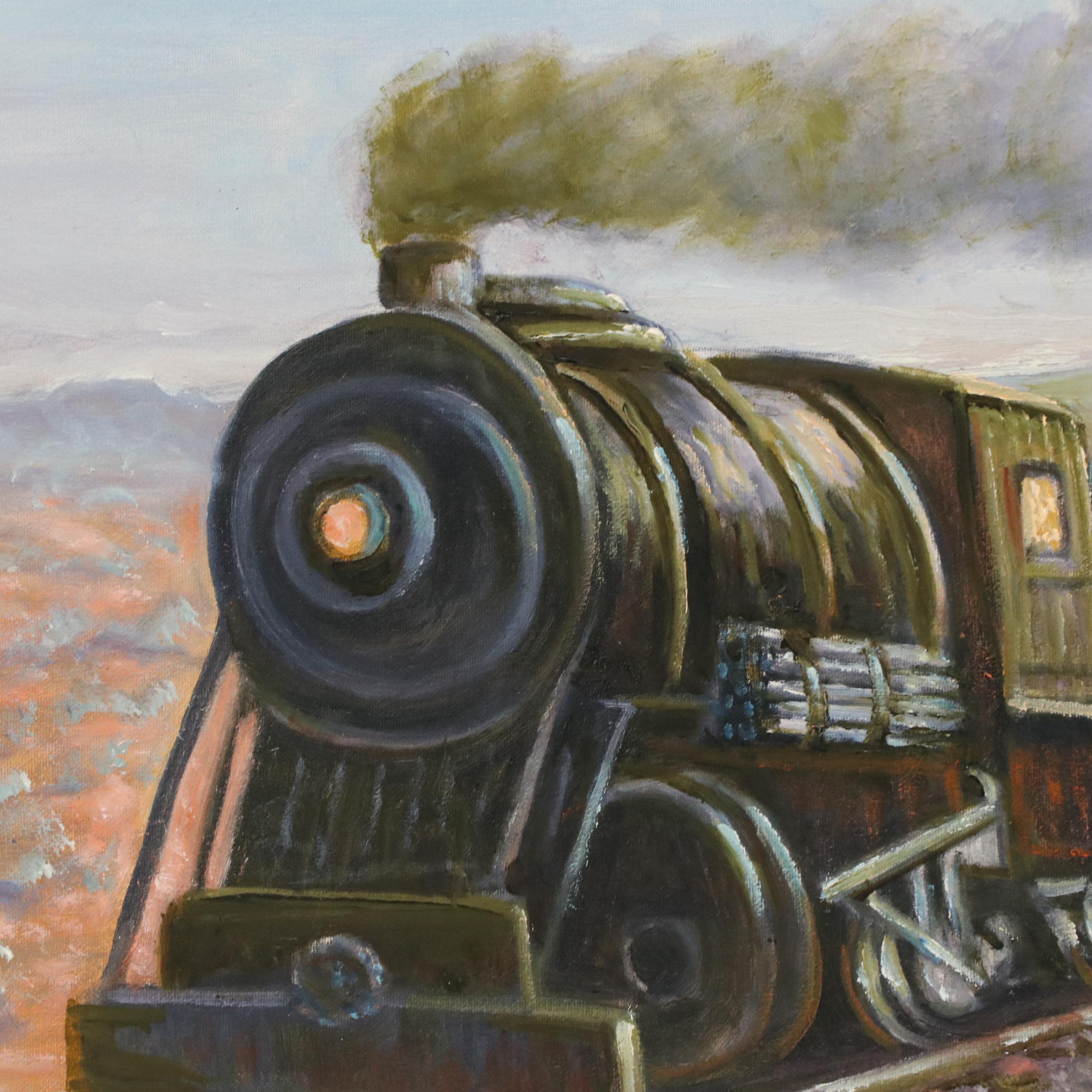 Gregory Perillo Western Genre Oil Painting, 21st Century | EBTH